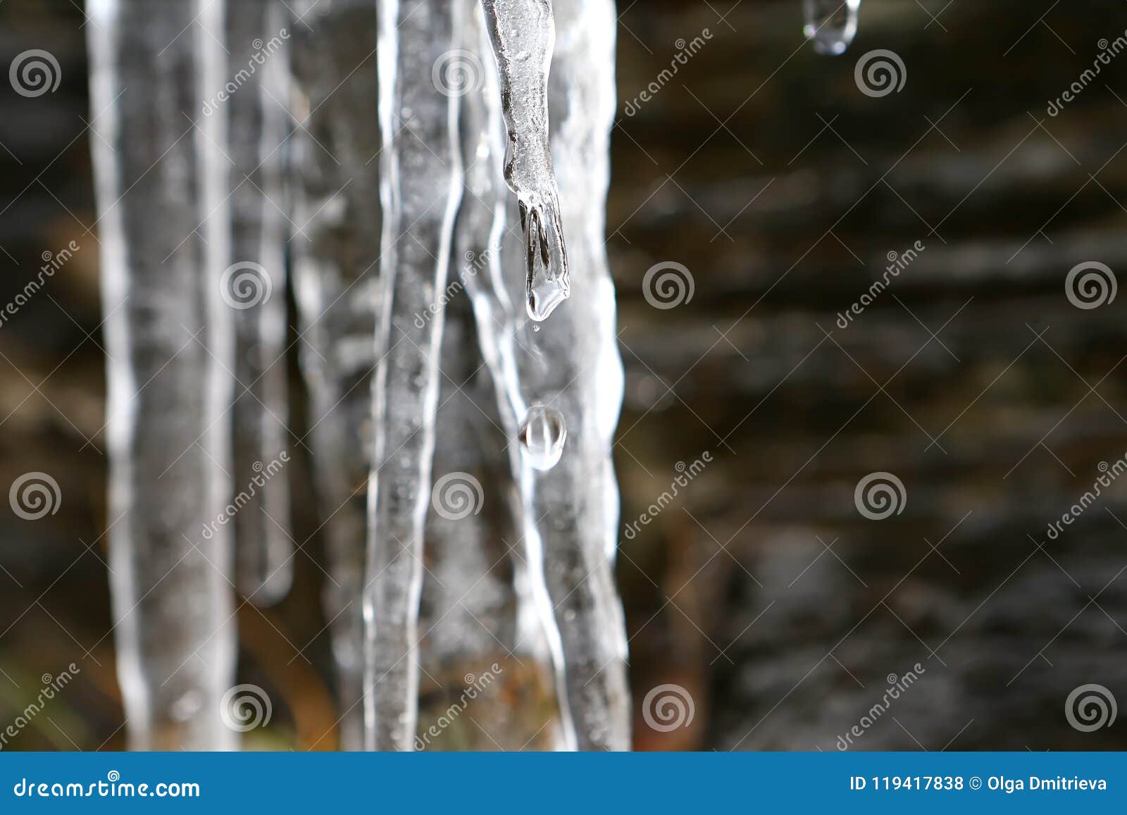 Drop n icicle stock photo. Image of sharp, miracle, concept - 119417838
