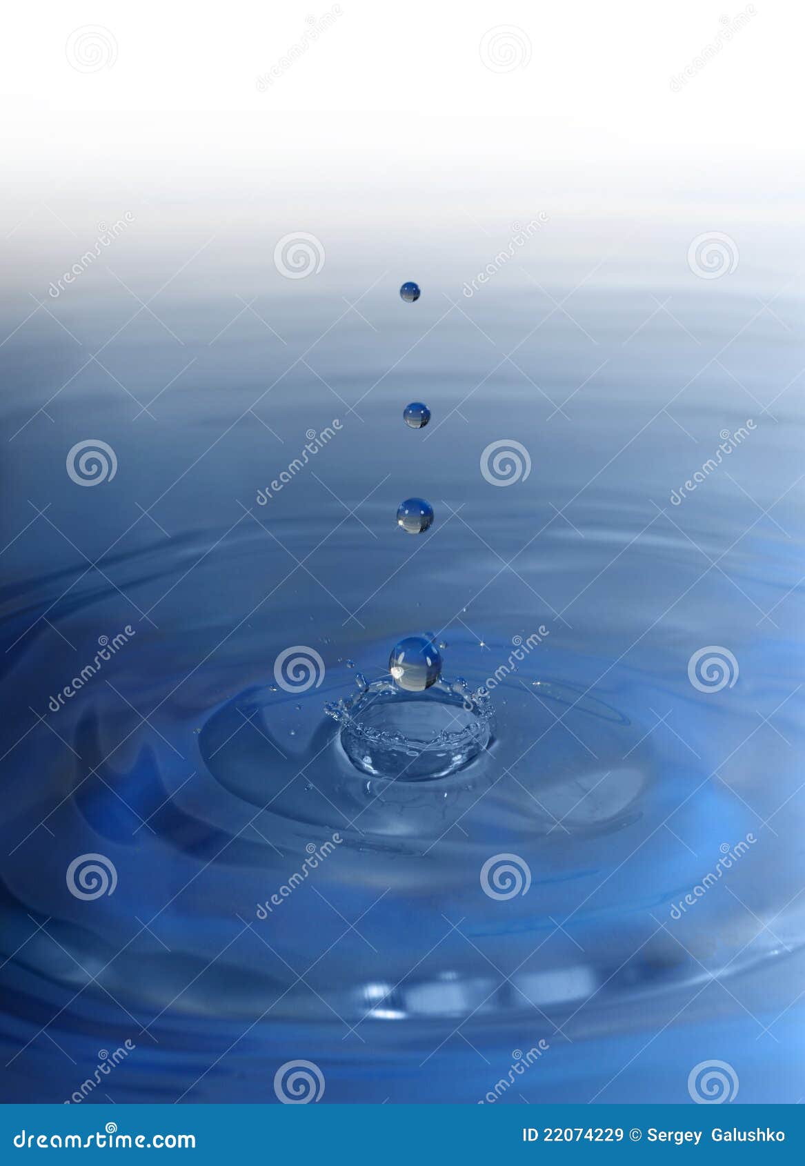 Drop falling in water stock image. Image of fall, clear - 22074229