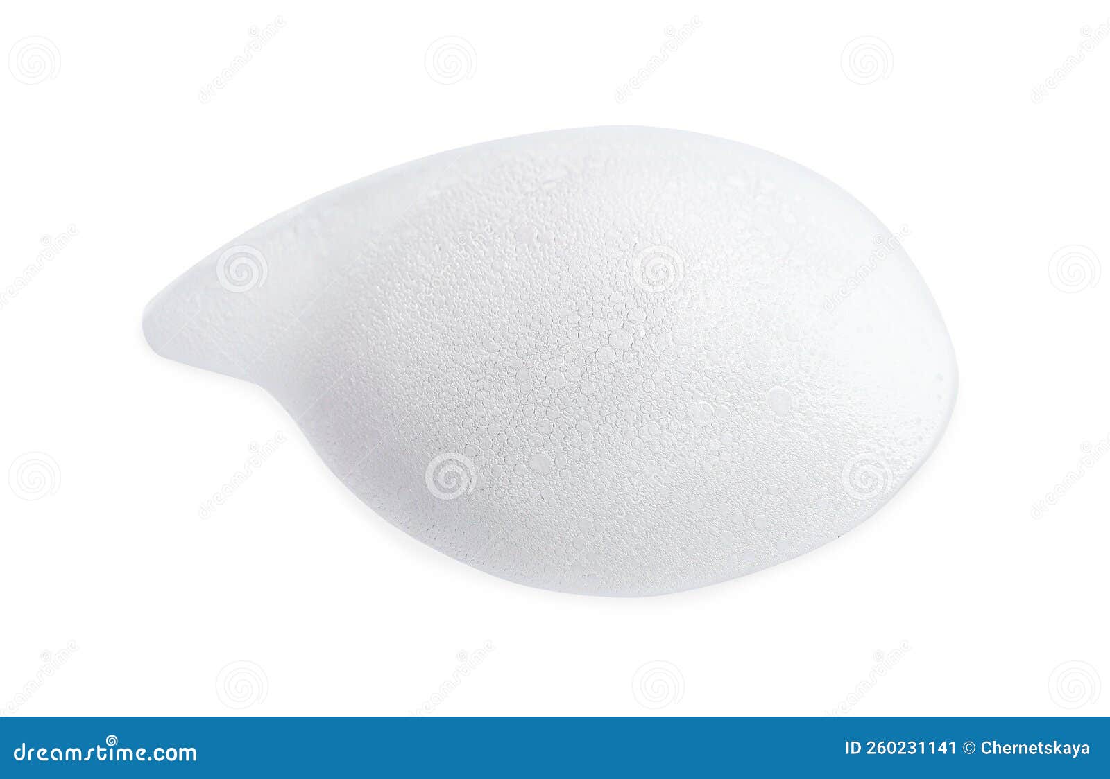Drop of Fluffy Soap Foam on White Background Stock Image - Image of ...