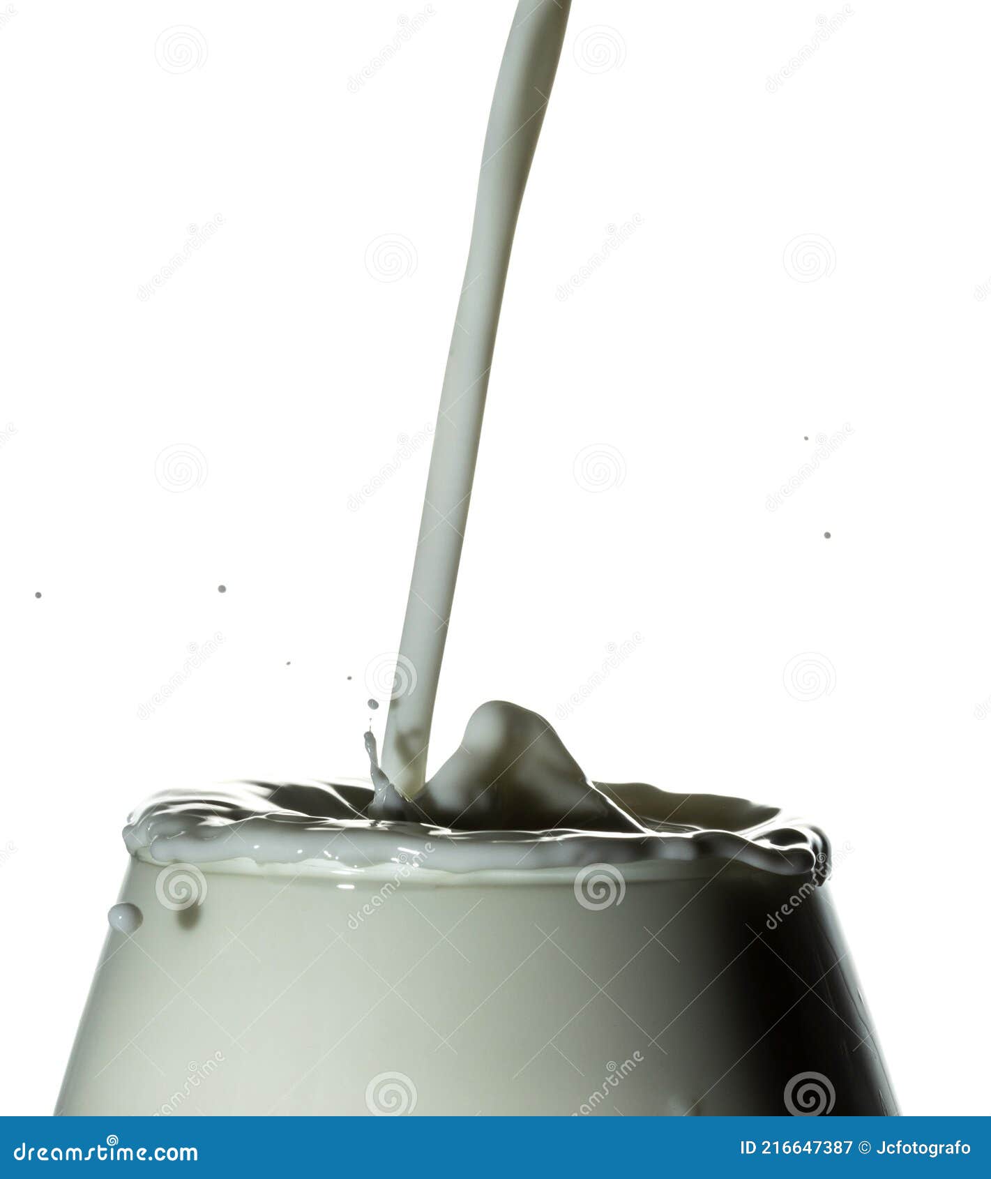 Milk drop splash falling stock image. Image of nature - 216647387