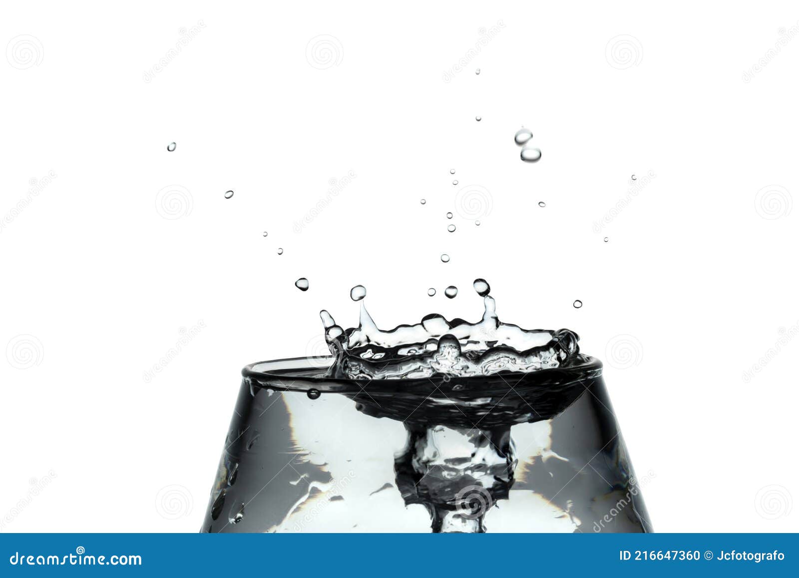 Water drop splash falling stock photo. Image of motion - 216647360
