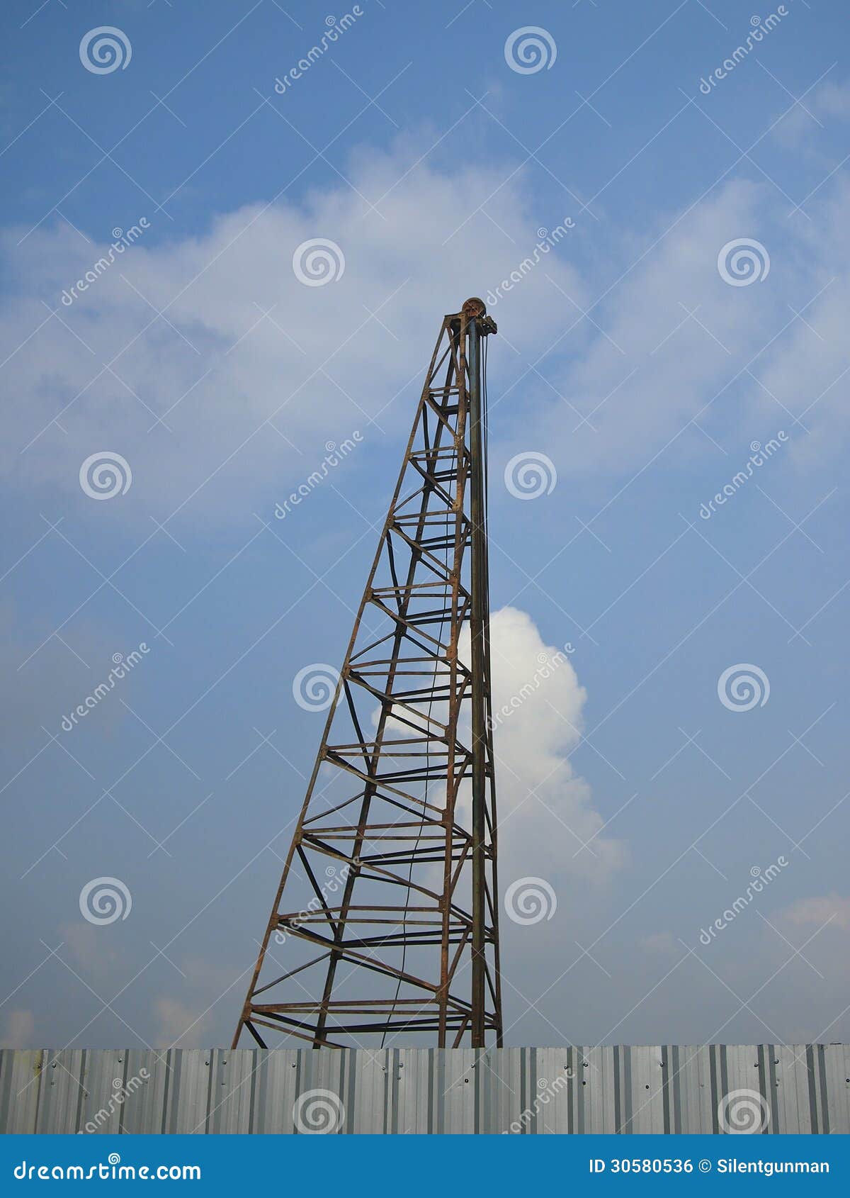 Drop hammer stock photo. Image of equipment, lift, project - 30580536