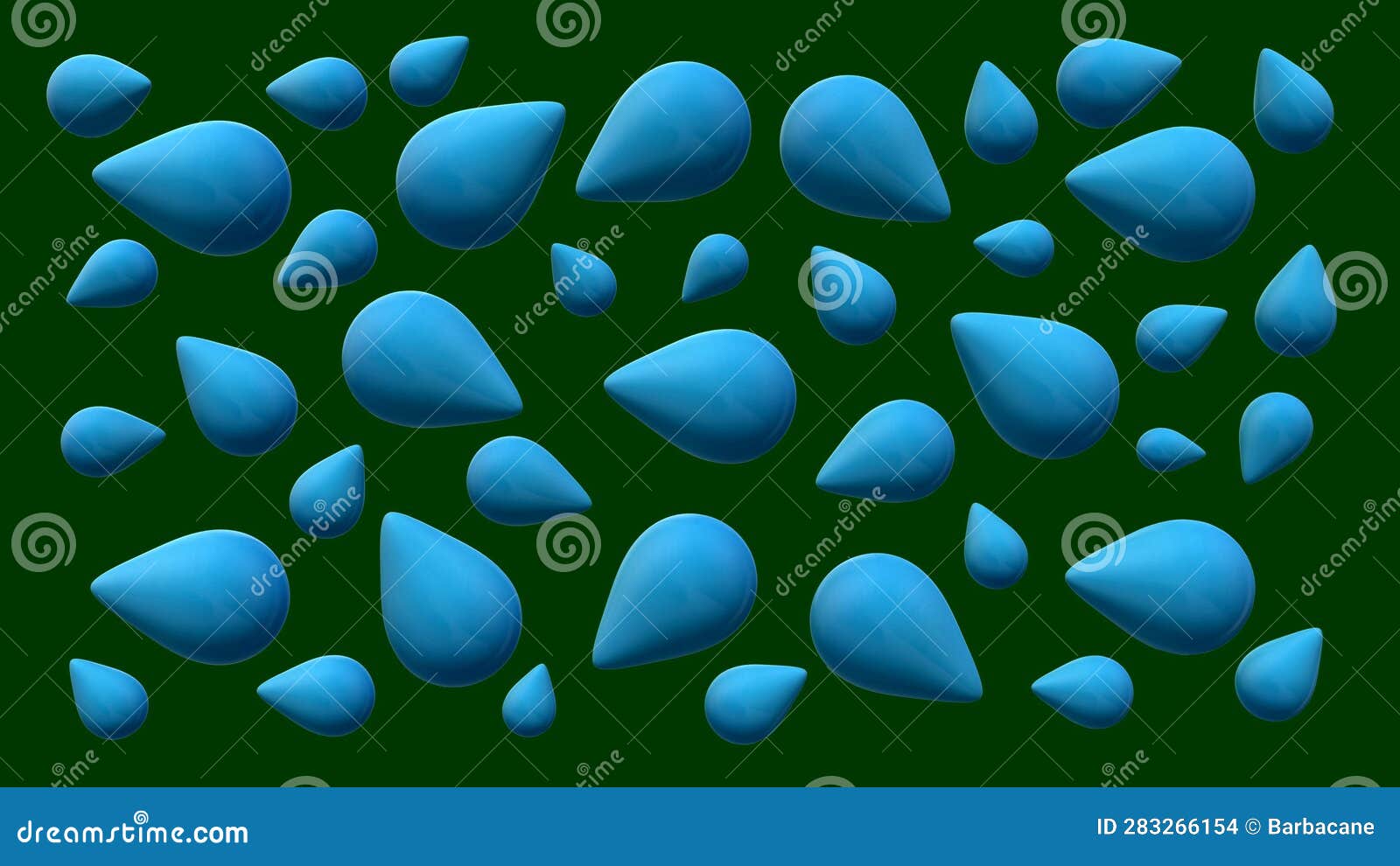 Liquid Drops Isolated on Background Realistic Textured Tone Drops Stock ...