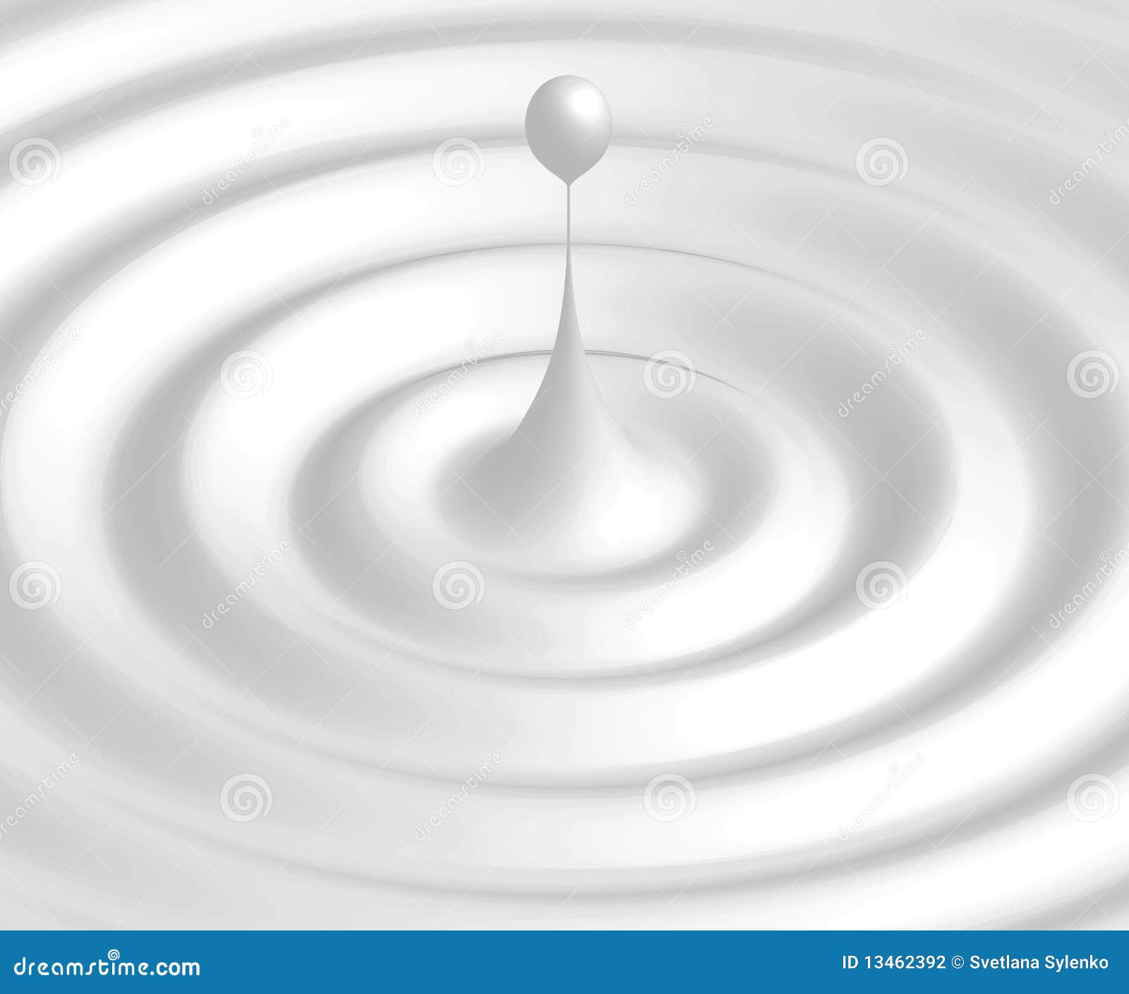 Drop of milk stock vector. Illustration of graphic, macro - 13462392