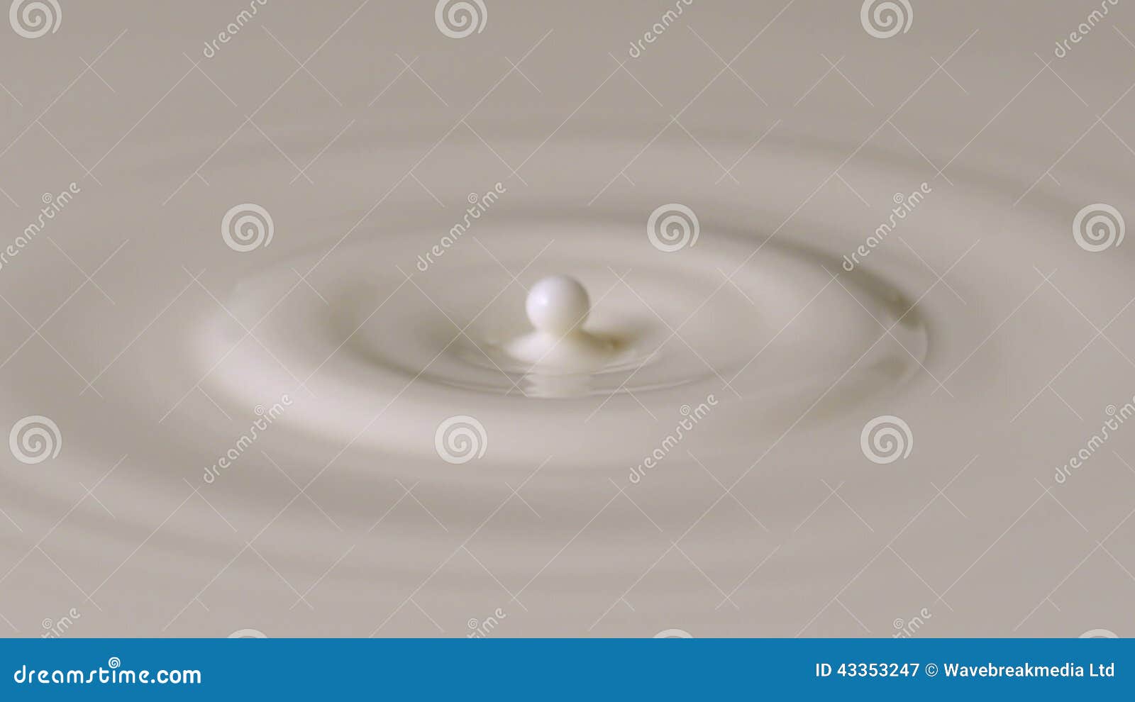 Drop of Milk Falling into a Full Glass Stock Video - Video of ultra ...