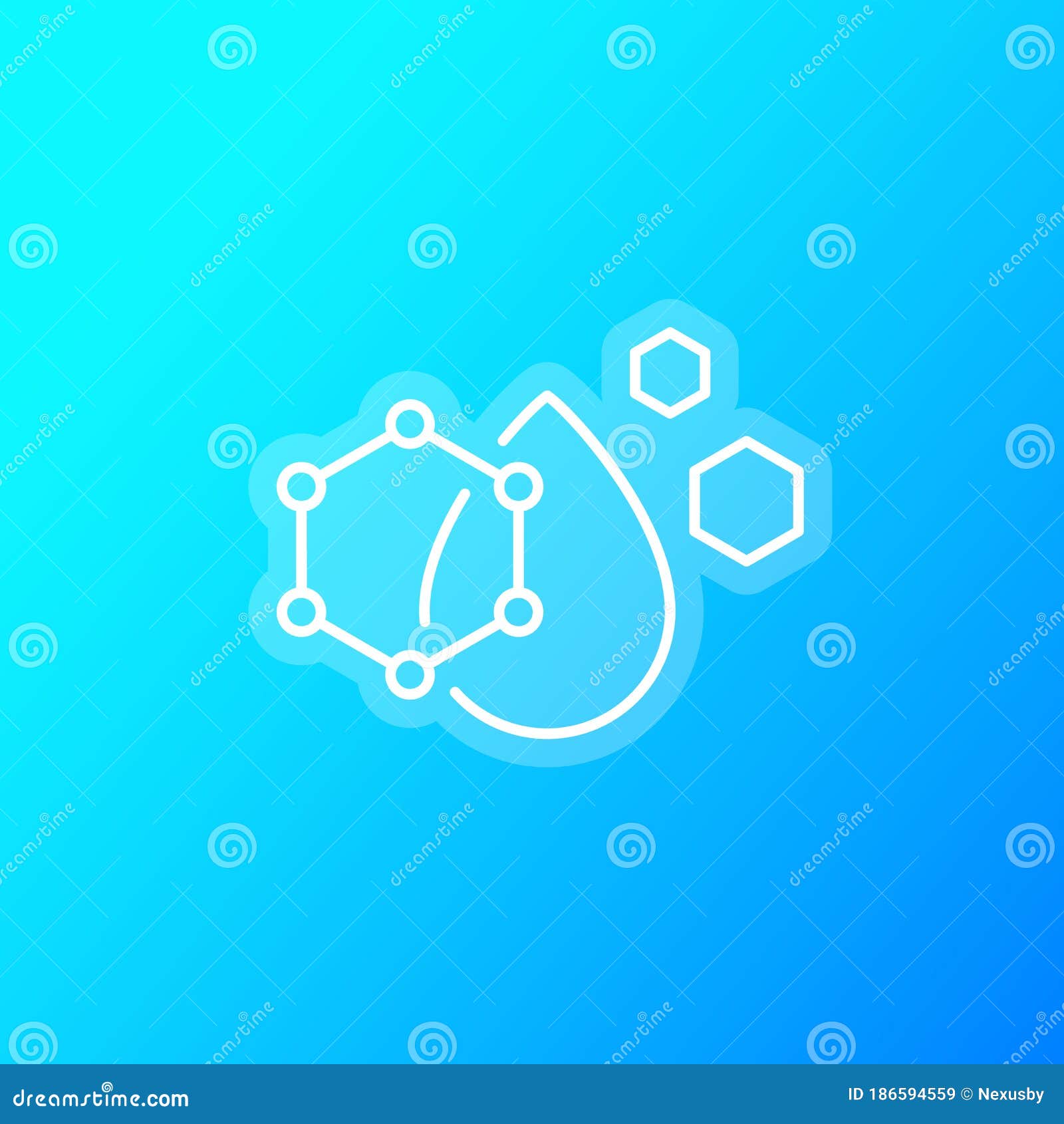 Graphene Linear Icon. Modern Outline Graphene Logo Concept On Wh Vector ...