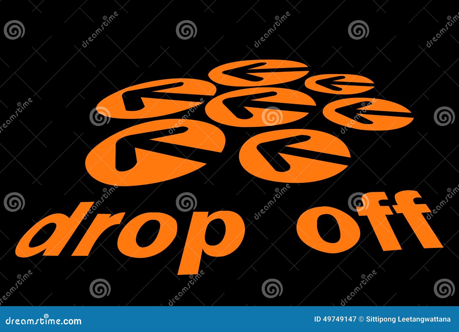 Drop Off Sign Stock Illustrations – 1,067 Drop Off Sign Stock ...