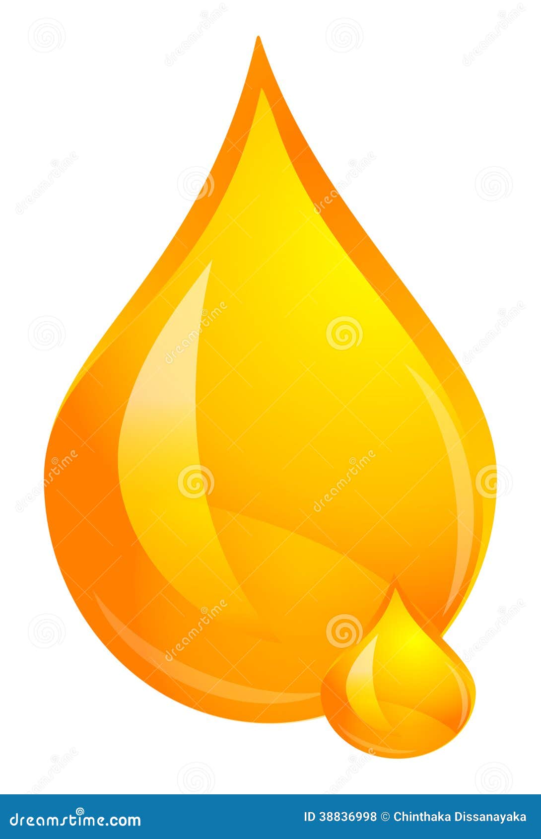 Drop of oil stock vector. Illustration of spray, drops - 38836998