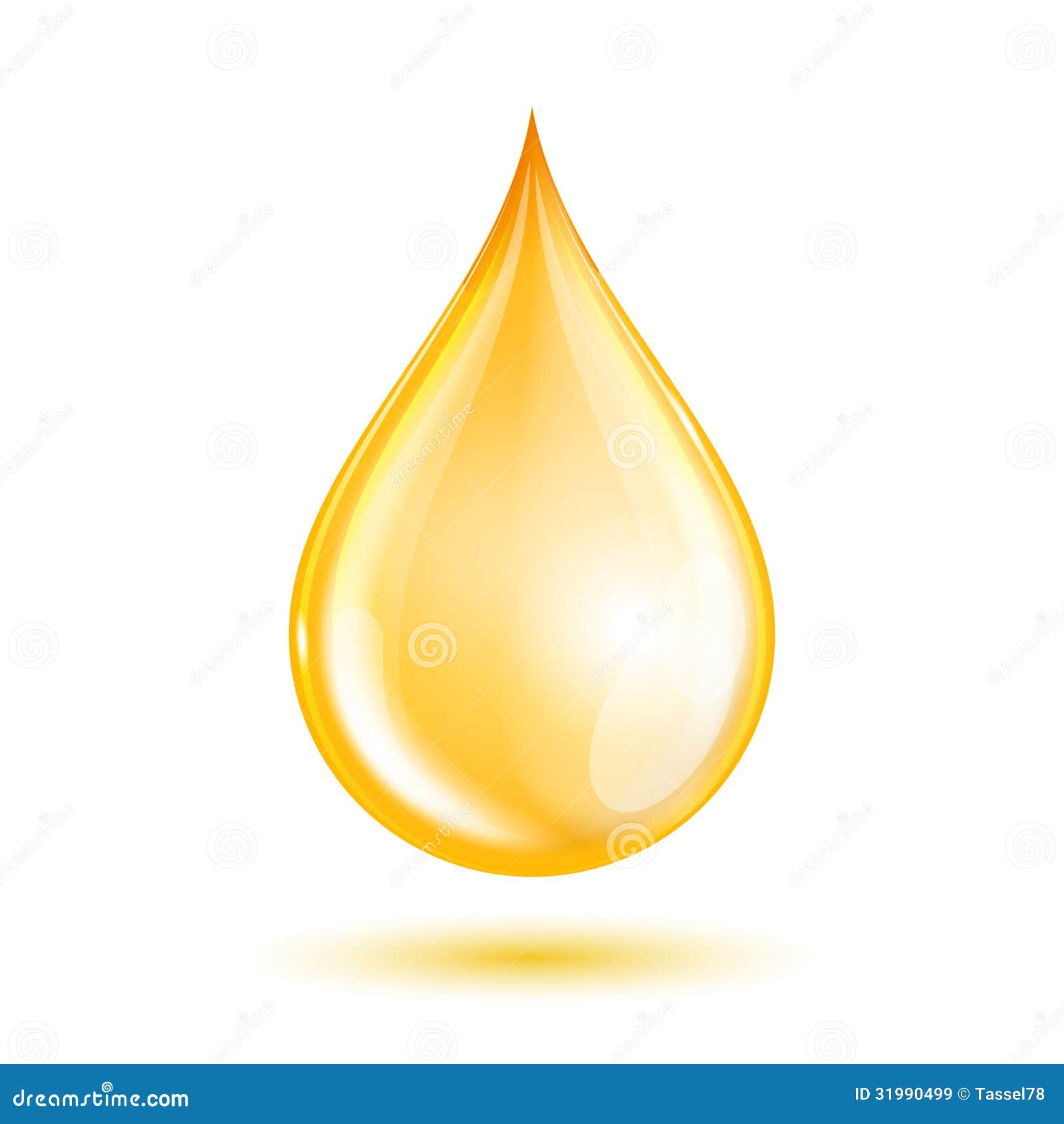 Drop of oil stock vector. Illustration of drop, ecological - 31990499
