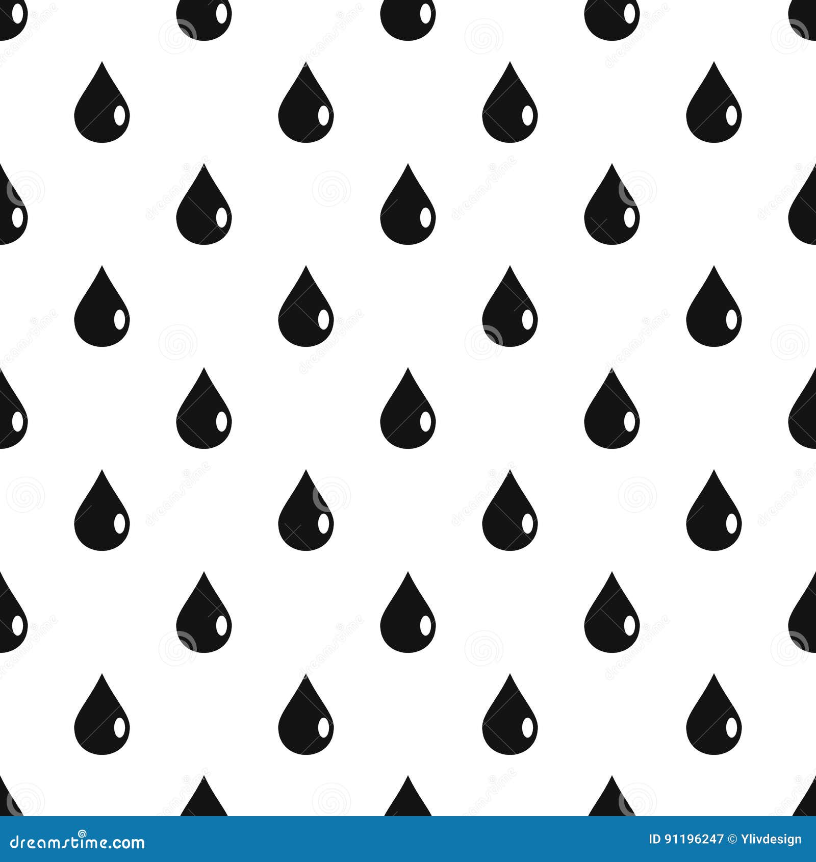 Drop pattern vector stock vector. Illustration of wallpaper - 91196247