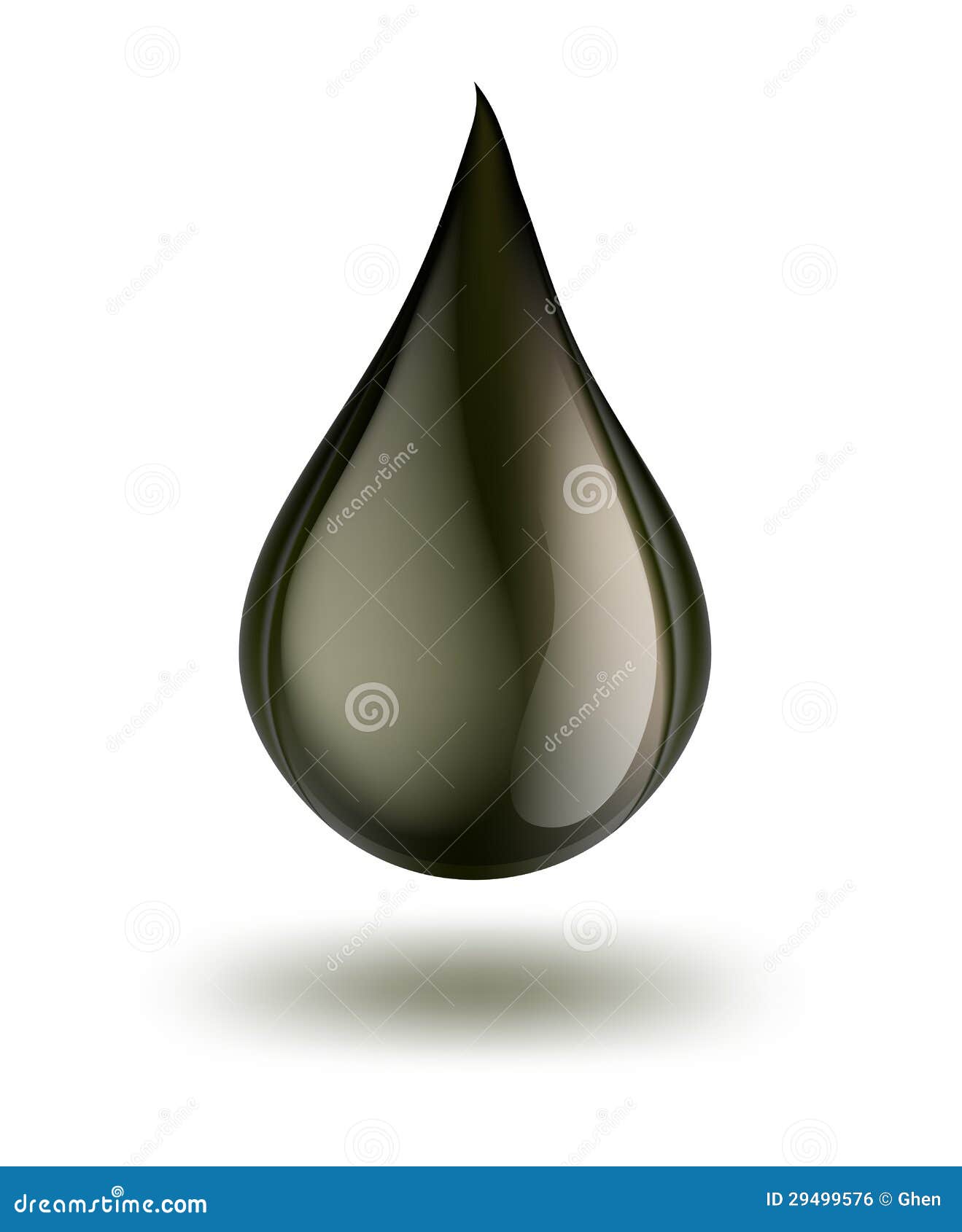 Drop of petrol stock vector. Illustration of fluid, pollution - 29499576