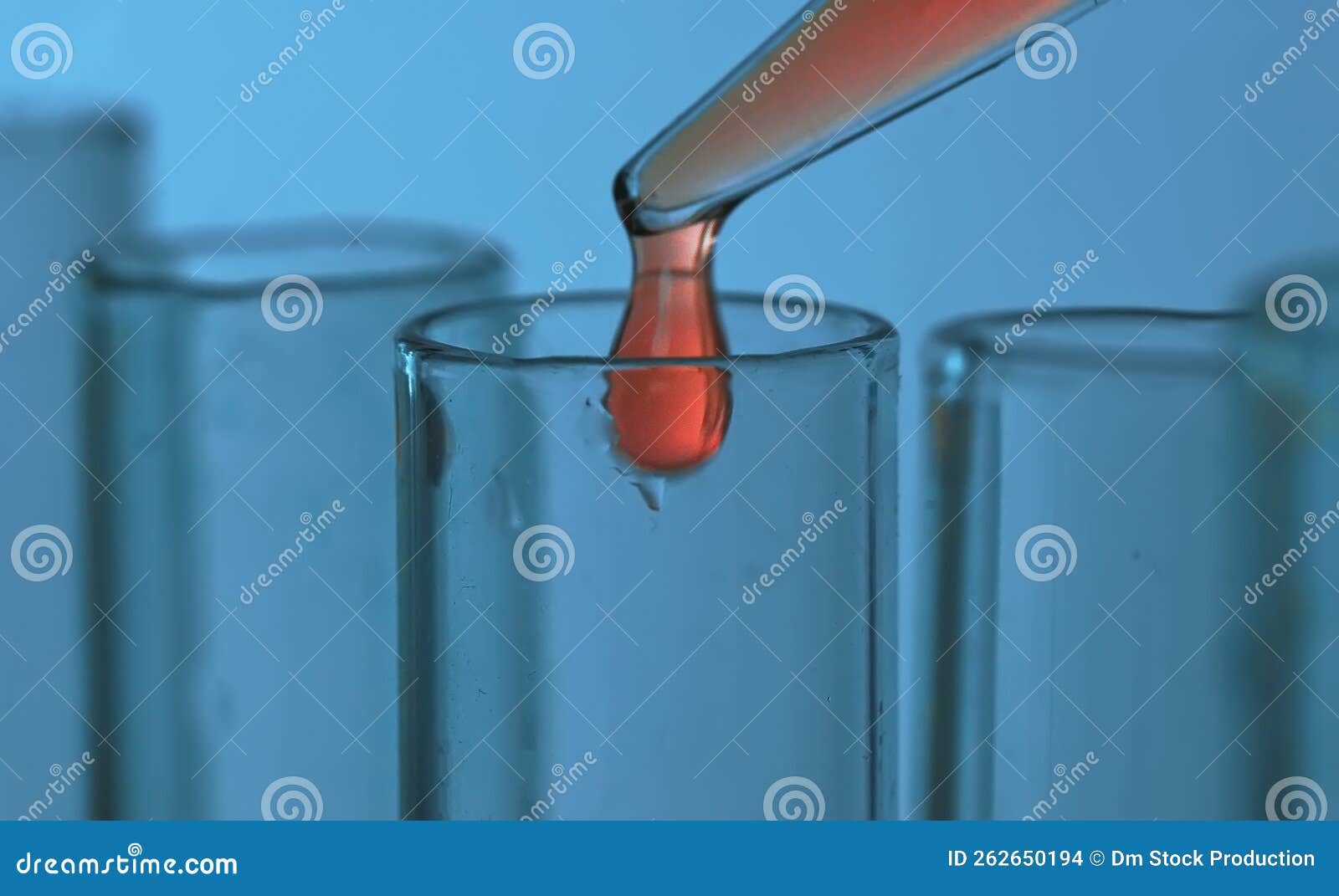 Test tubes stock photo. Image of clinical, dripping - 262650194