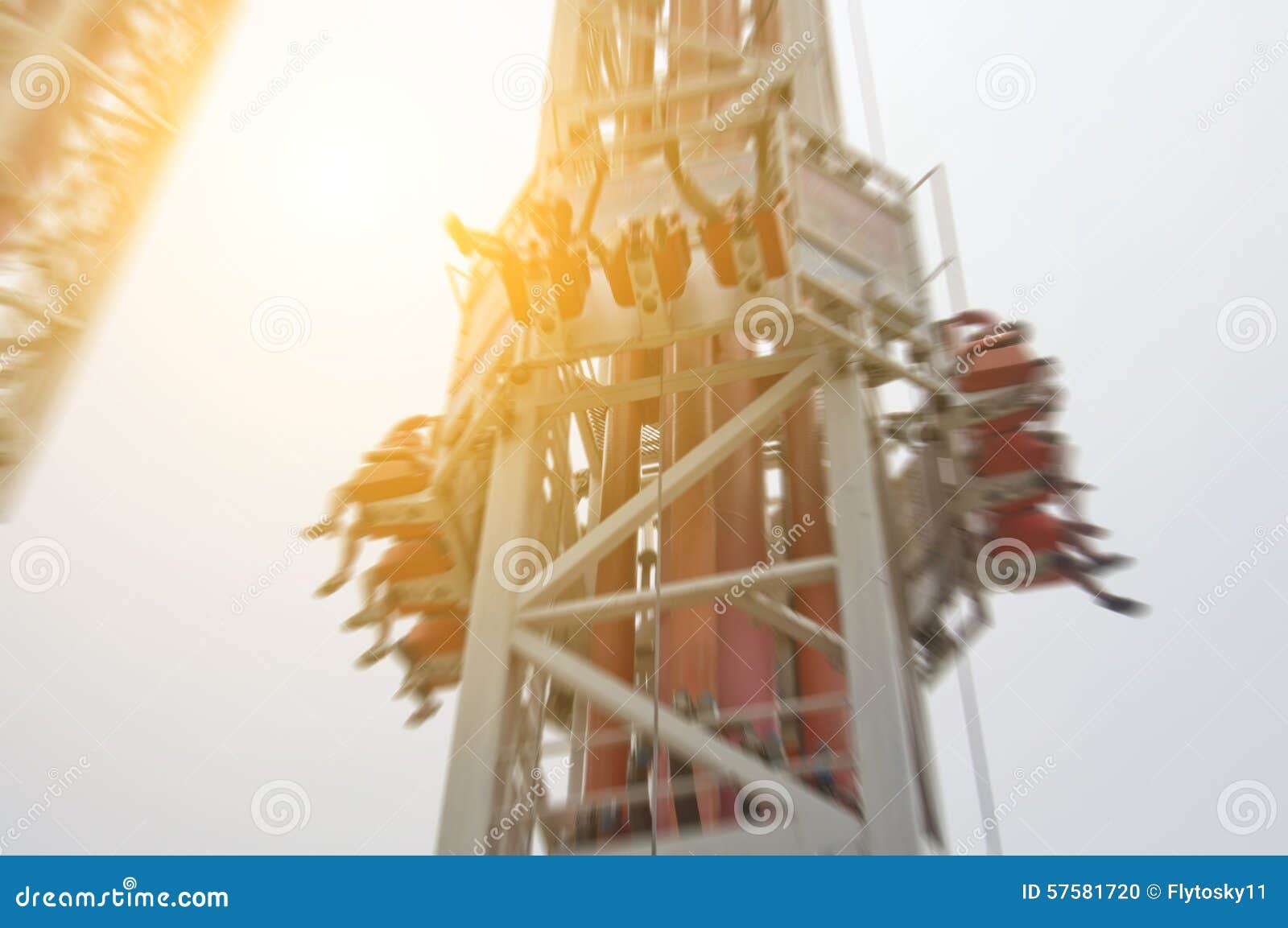 Drop ride stock photo. Image of challenge, mega, action - 57581720