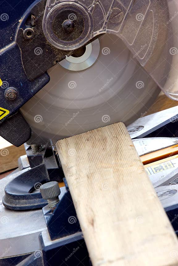 Drop saw stock image. Image of tool, protection, blade - 3378637