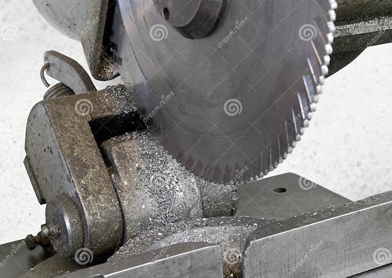Drop saw detail stock photo. Image of building, equipment - 33091618