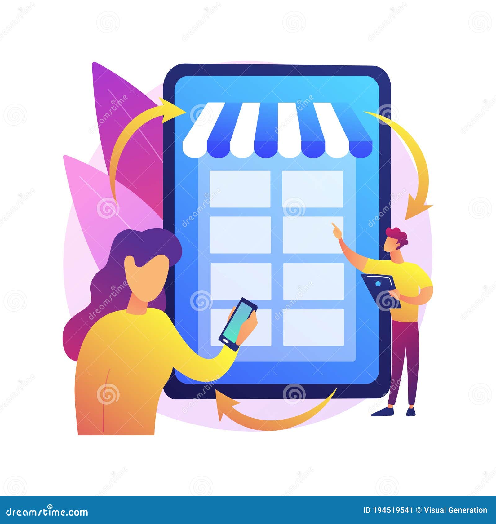 Drop Servicing Abstract Concept Vector Illustration. Stock Vector ...