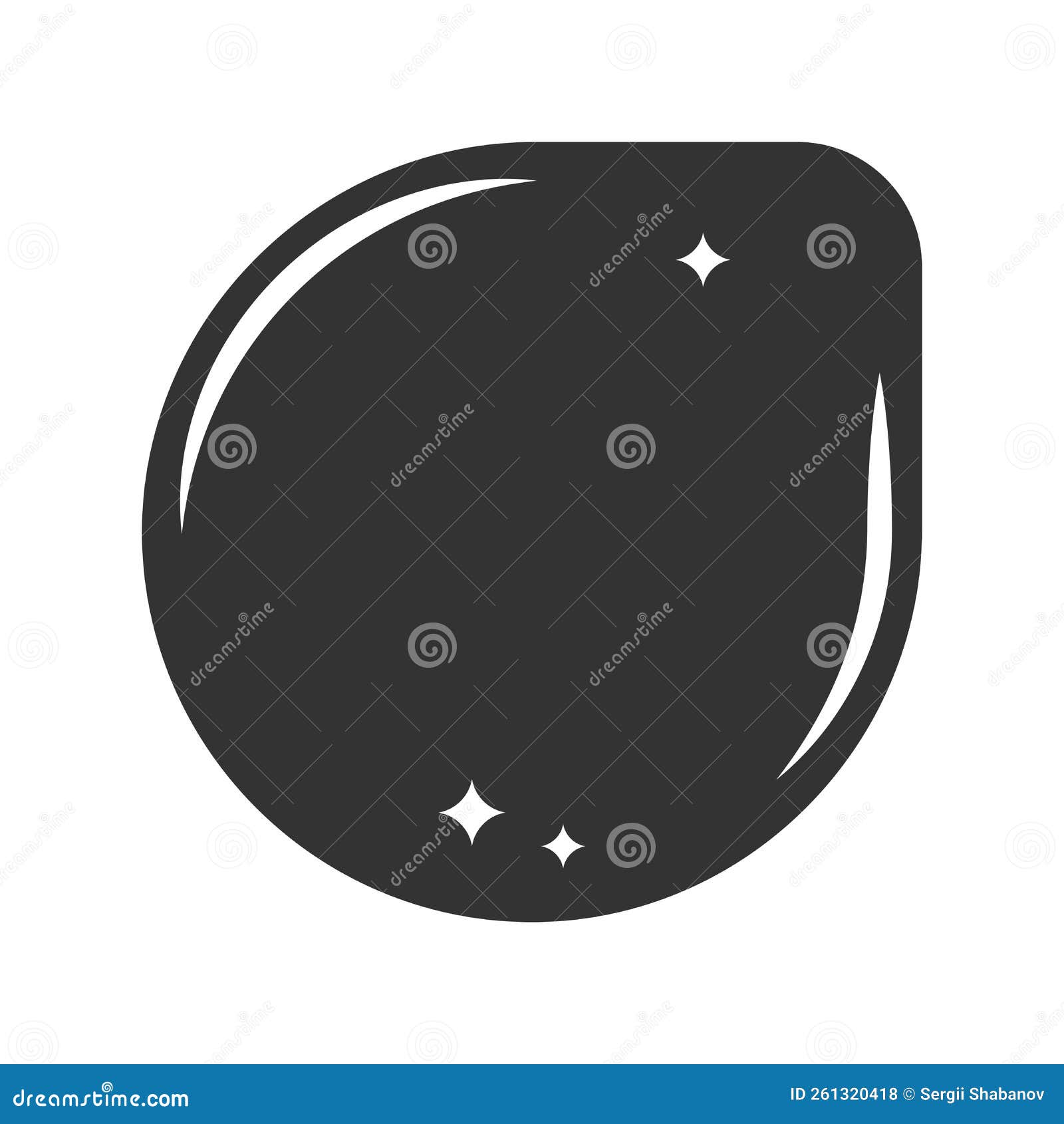 Drop shaped pattern stock vector. Illustration of vector - 261320418