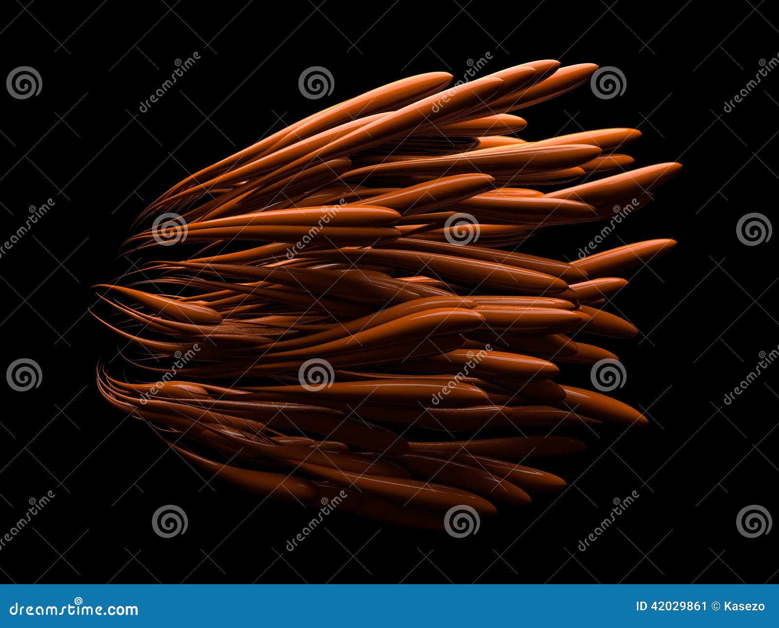 Drop shapes abstract stock illustration. Illustration of white - 42029861