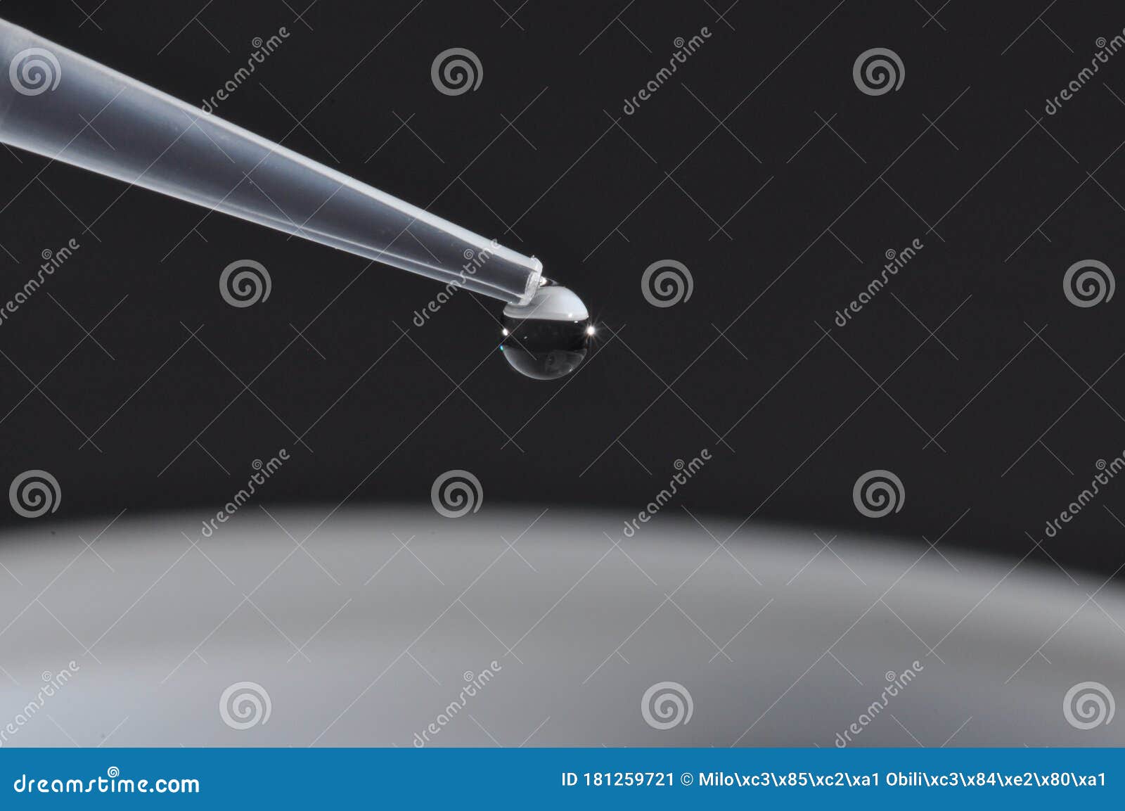 Drop substance stock image. Image of chemistry, pipette - 181259721