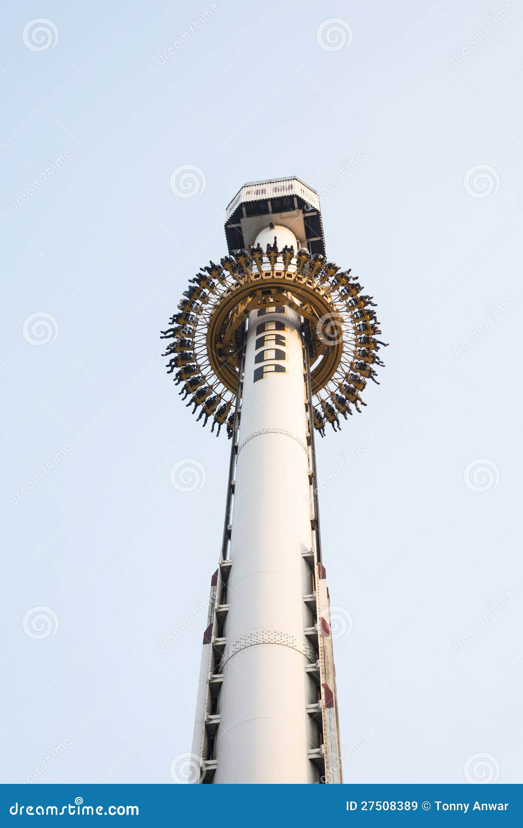 Drop Tower stock image. Image of tower, trill, fall, high - 27508389
