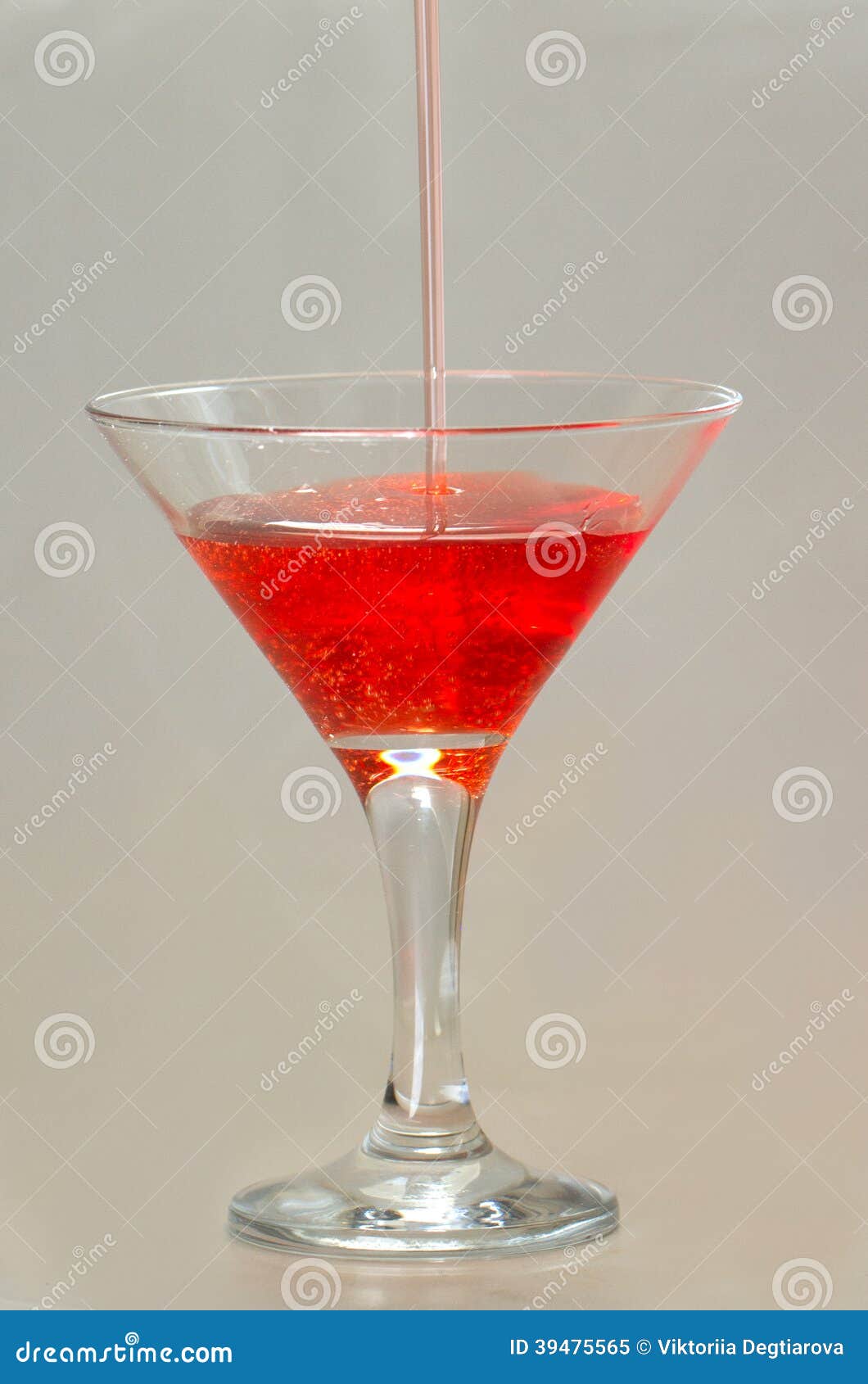 Drop of Water Falling in Martini Glass Stock Image - Image of cocktail ...