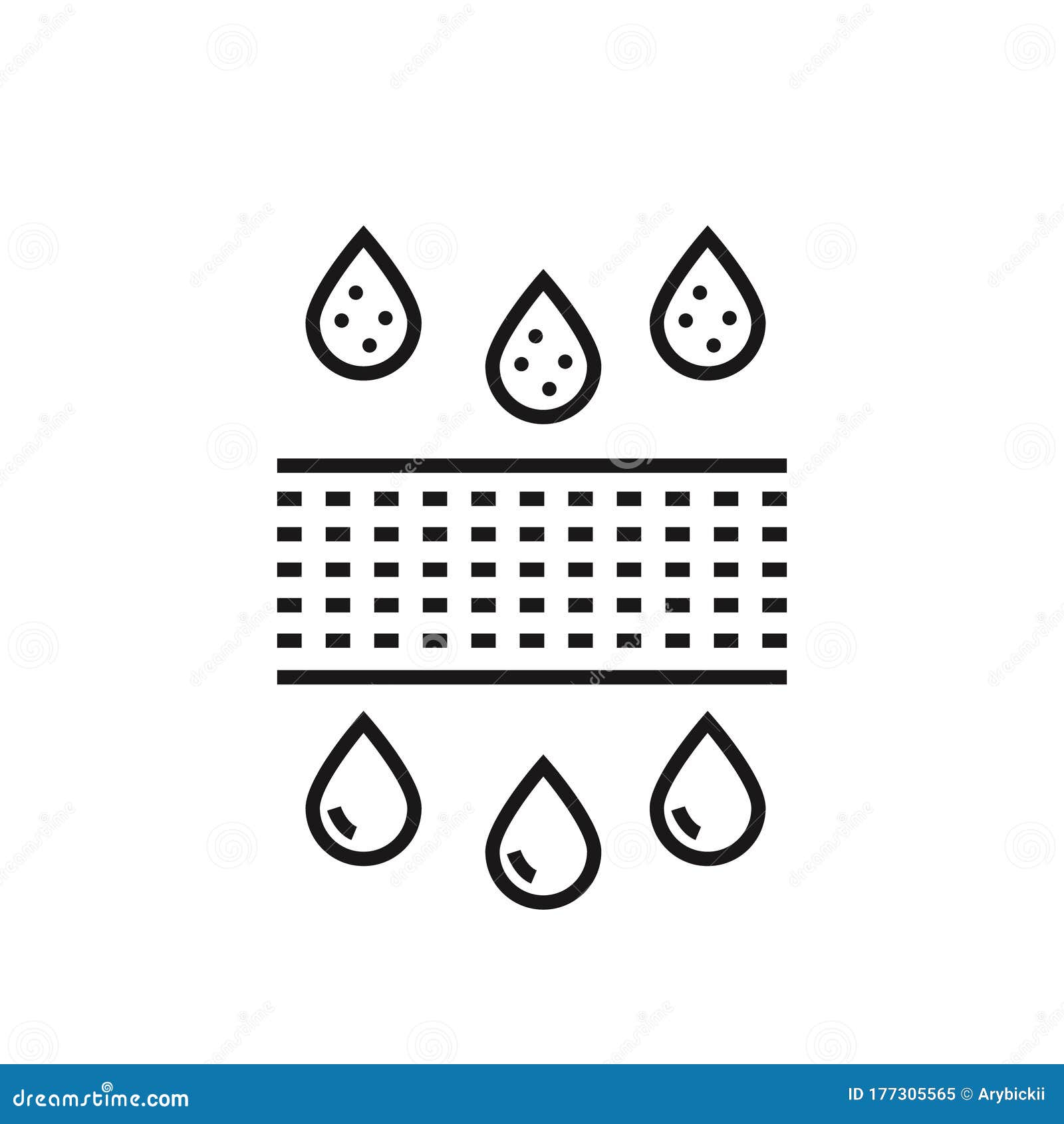 Filtration Icon Vector Isolated On White Background, Filtration Sign ...