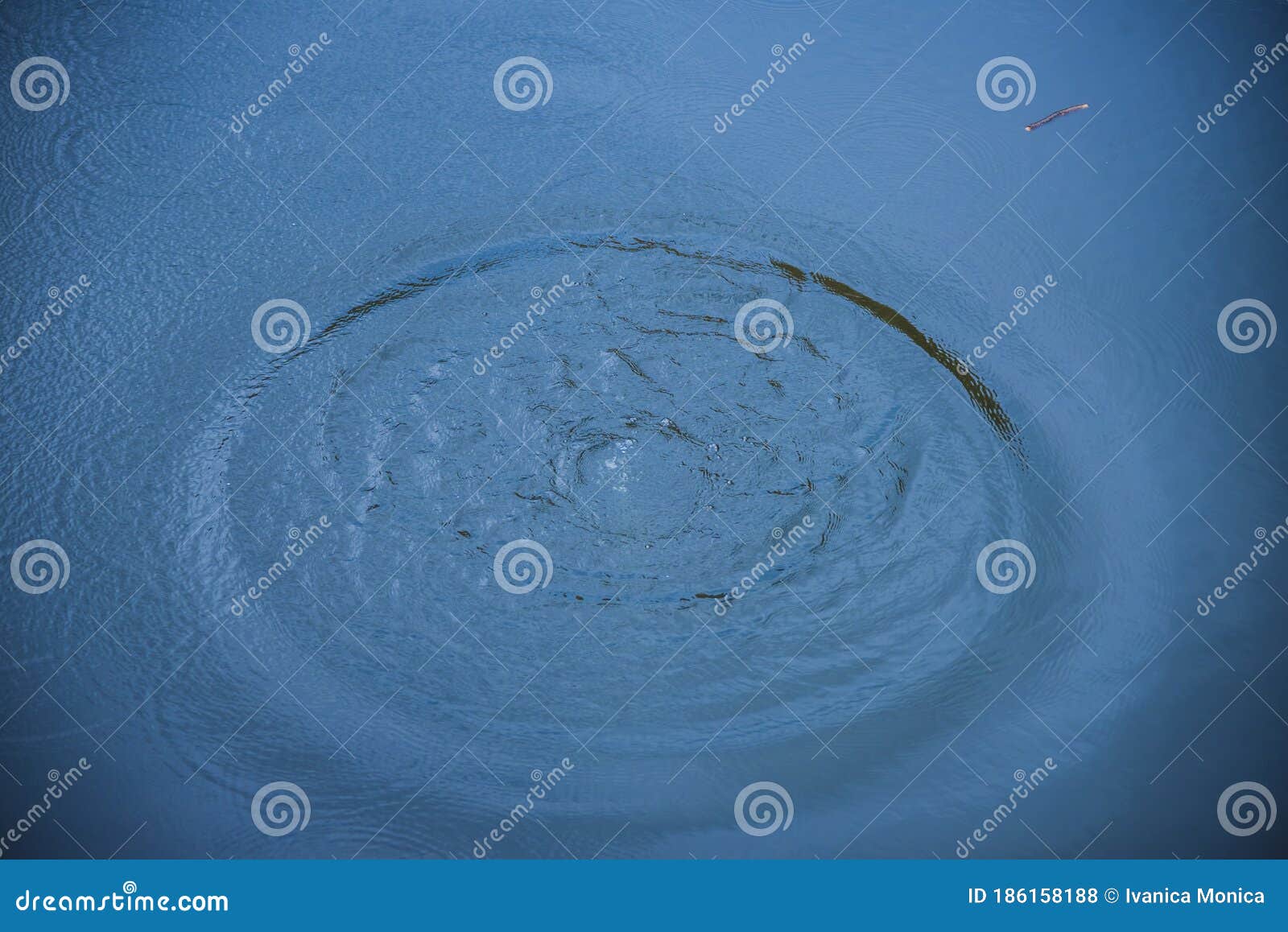 Drop of water in the lake stock photo. Image of church - 186158188