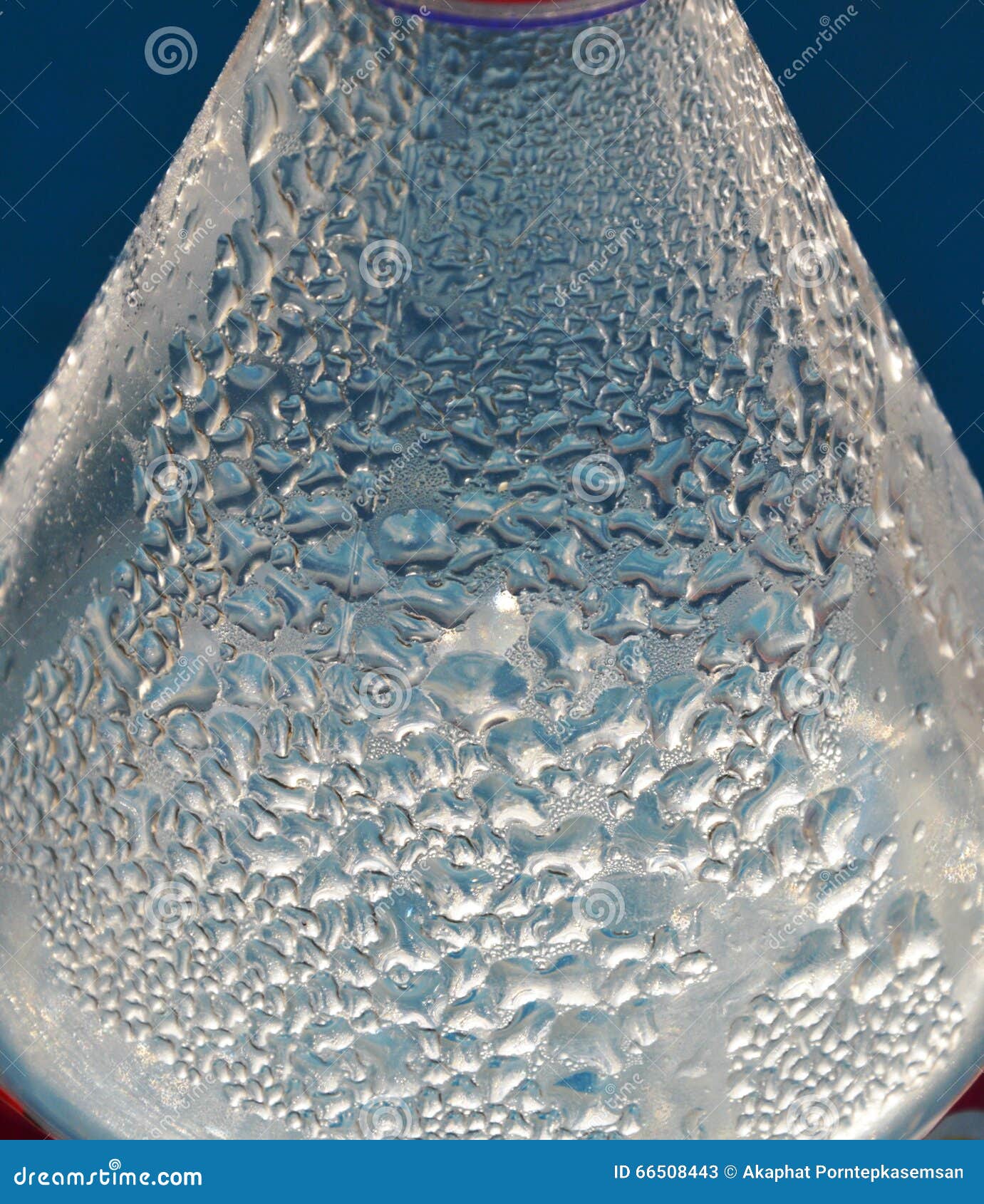 Drop of Water in Plastic Bottle Stock Image - Image of sunlight ...