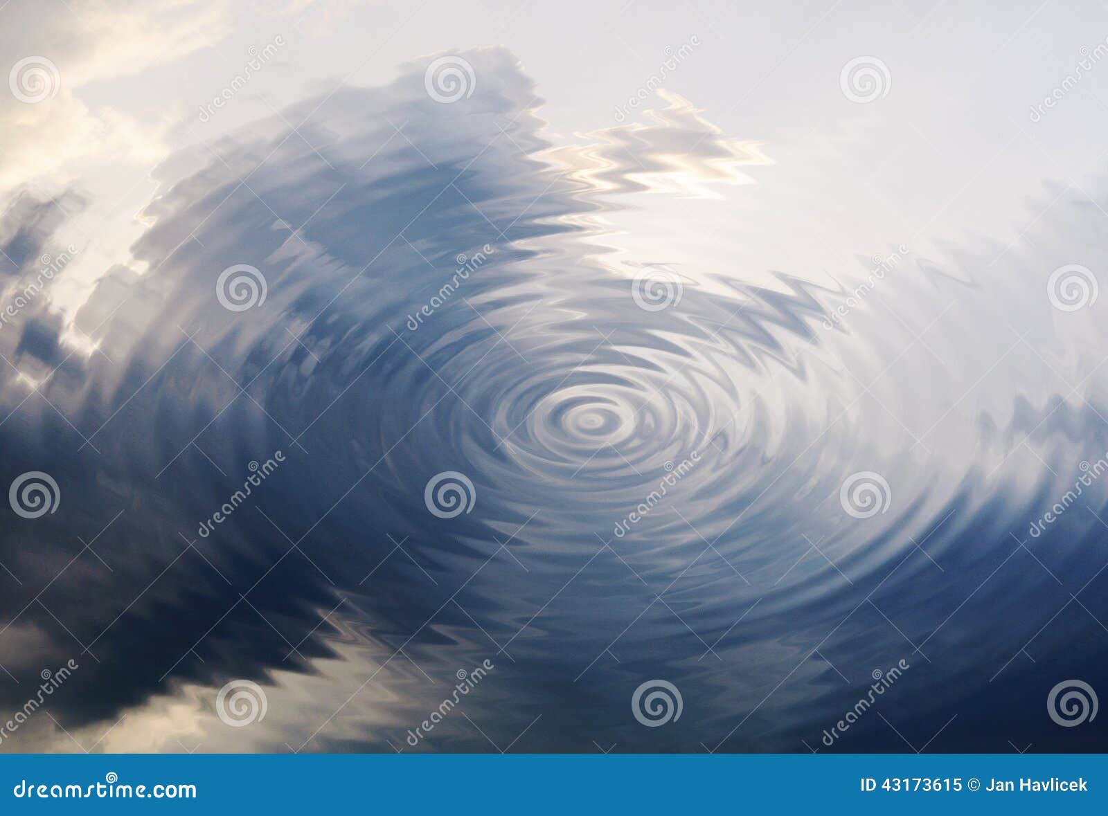 Drop in water stock image. Image of clouds, abstract - 43173615