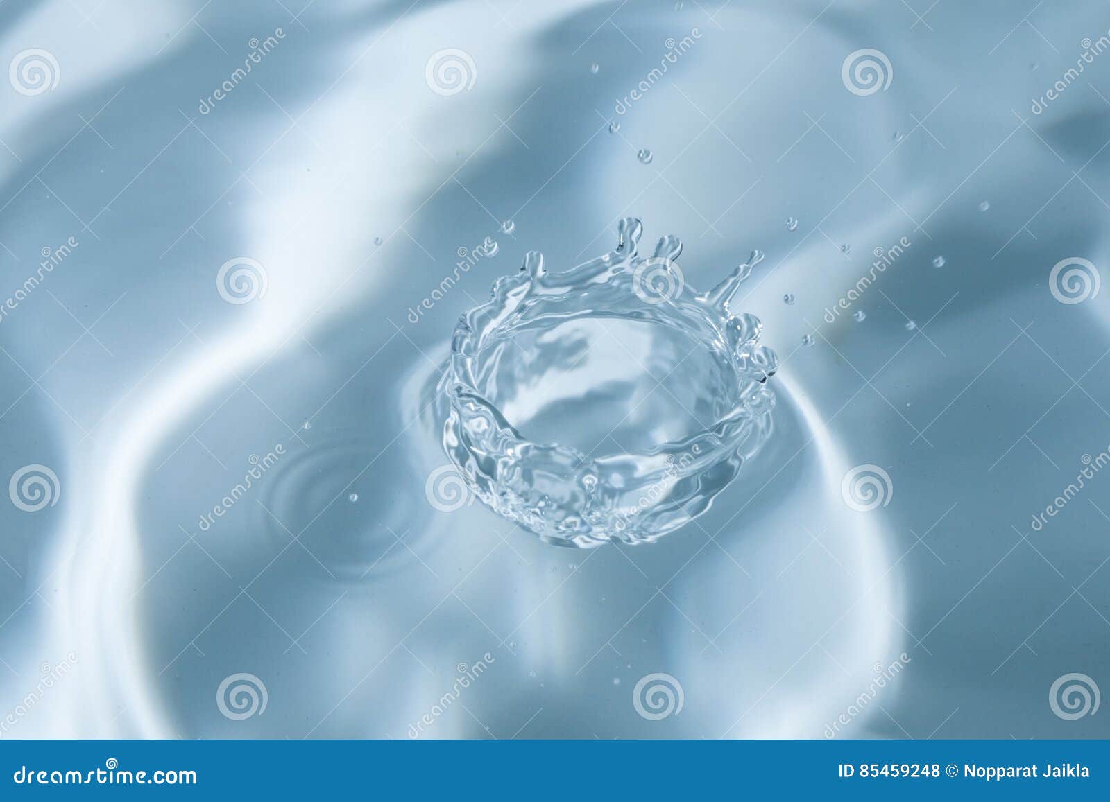 Drop on the Water Splash stock photo. Image of tranquil - 85459248