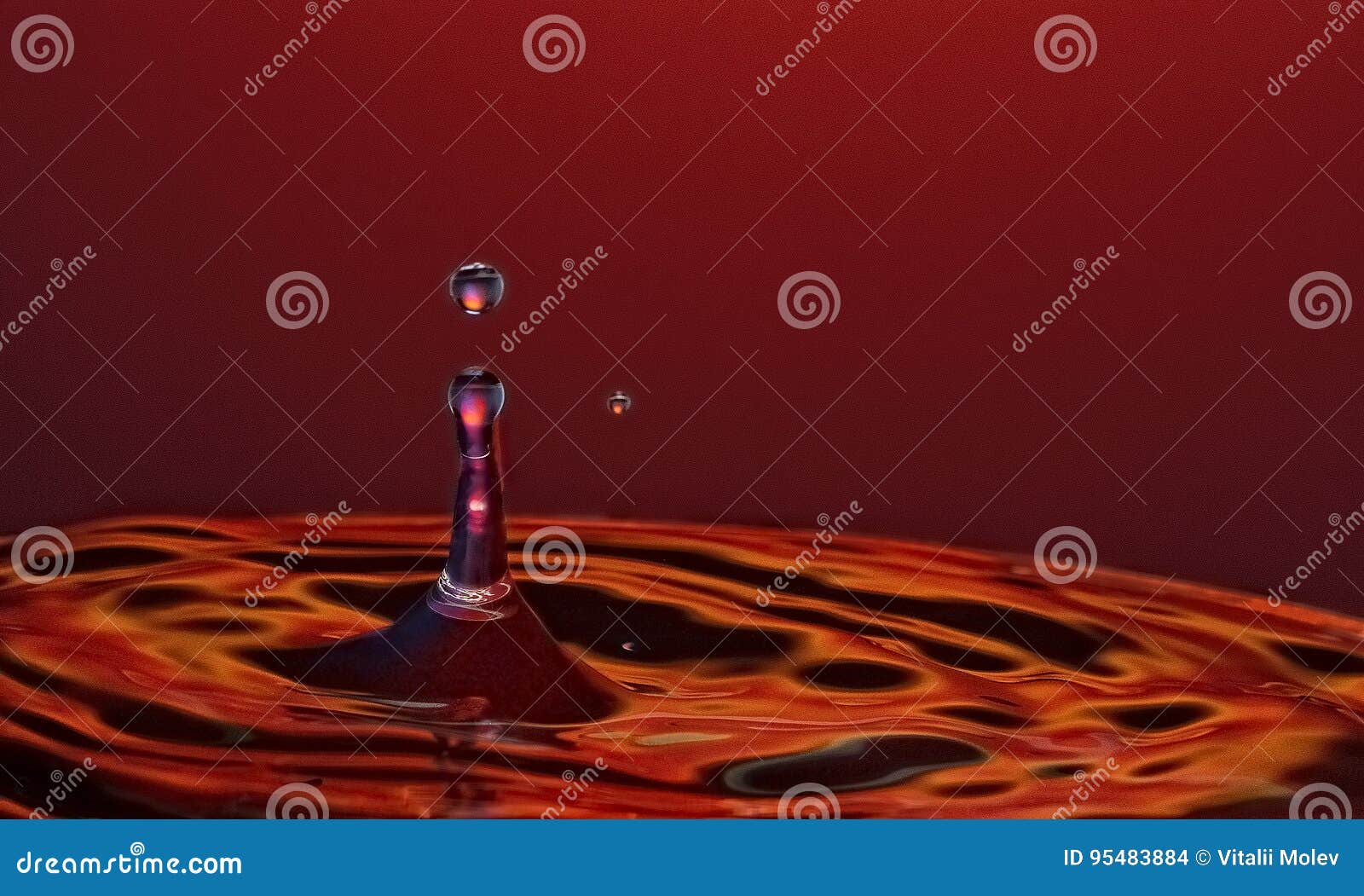 Drop of water spray stock photo. Image of purity, nature - 95483884