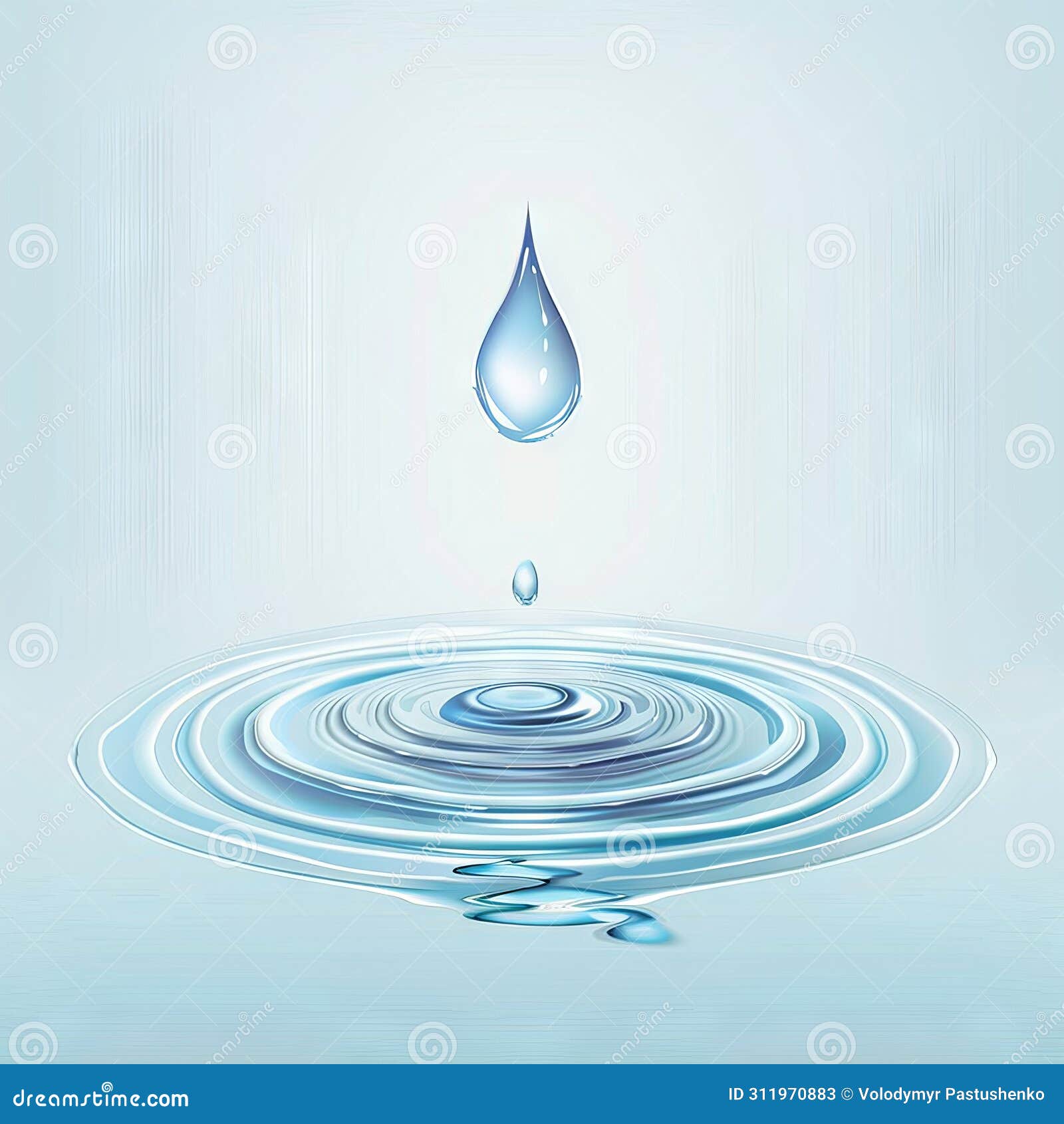 Drop of Water is about To Fall Stock Image - Image of drop, nature ...