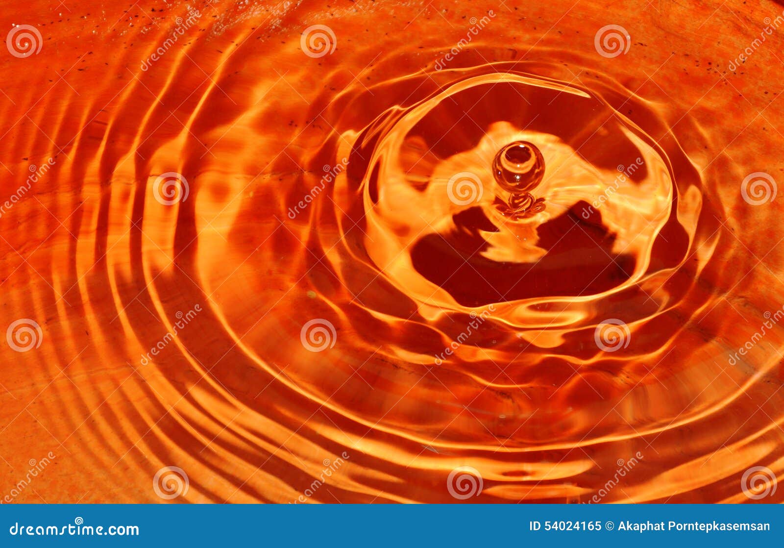Drop of water stock image. Image of ruffly, fall, ripple - 54024165