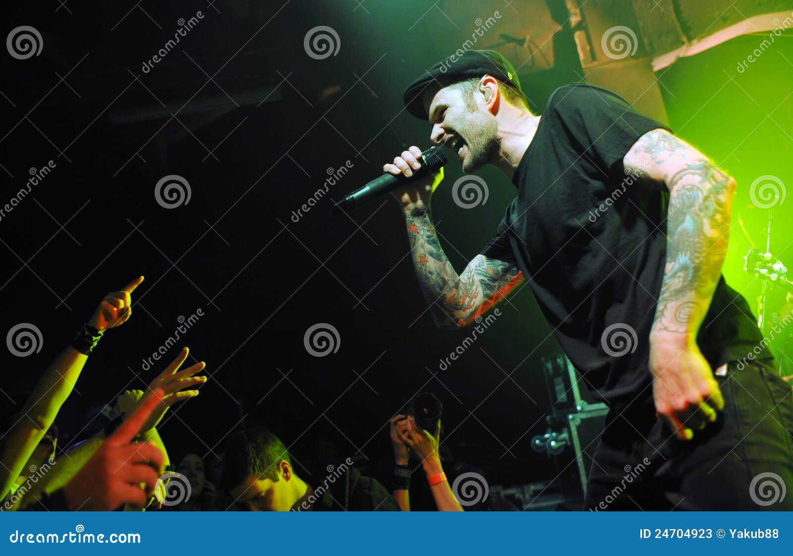 Dropkick Murphys editorial stock photo. Image of vocalist - 24704923