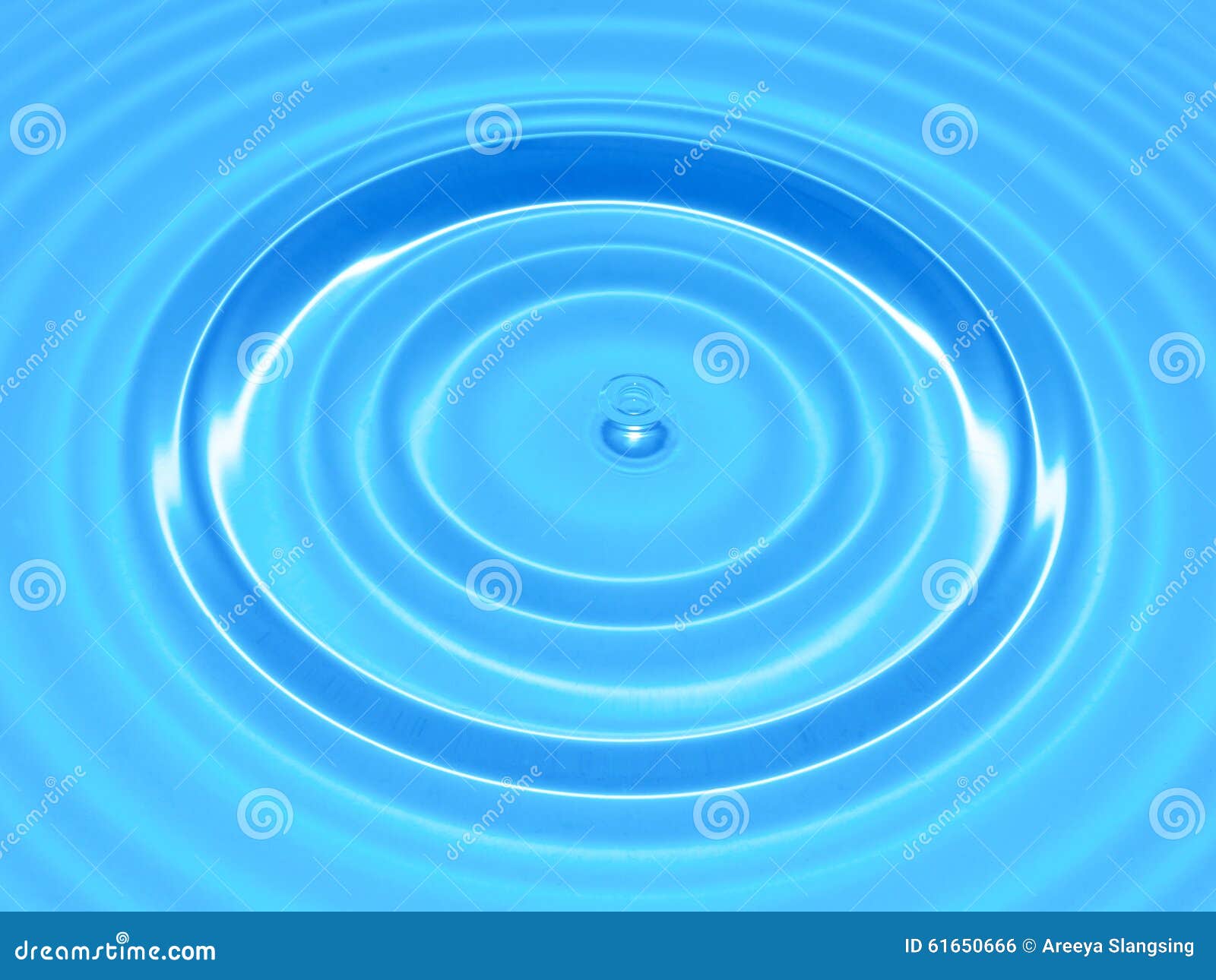 Droplet Drops on the Water Surface Creating Wave Stock Photo - Image of ...