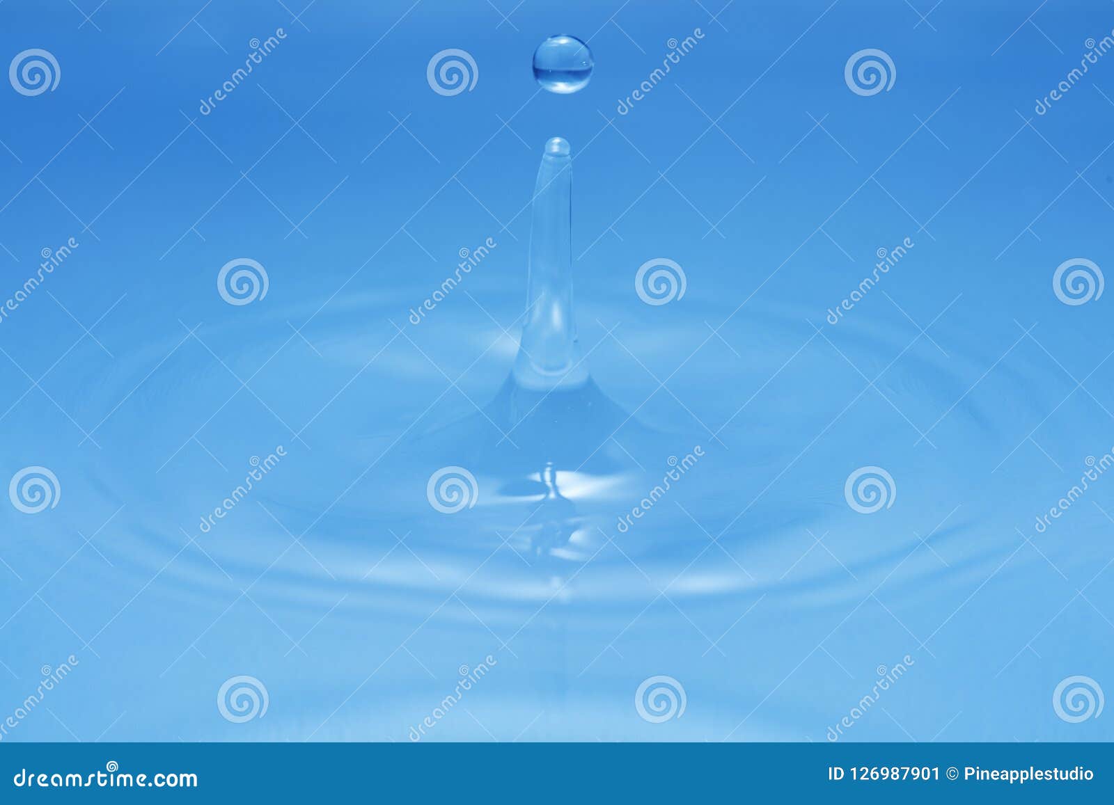 Droplet splash stock image. Image of purity, closeup - 126987901