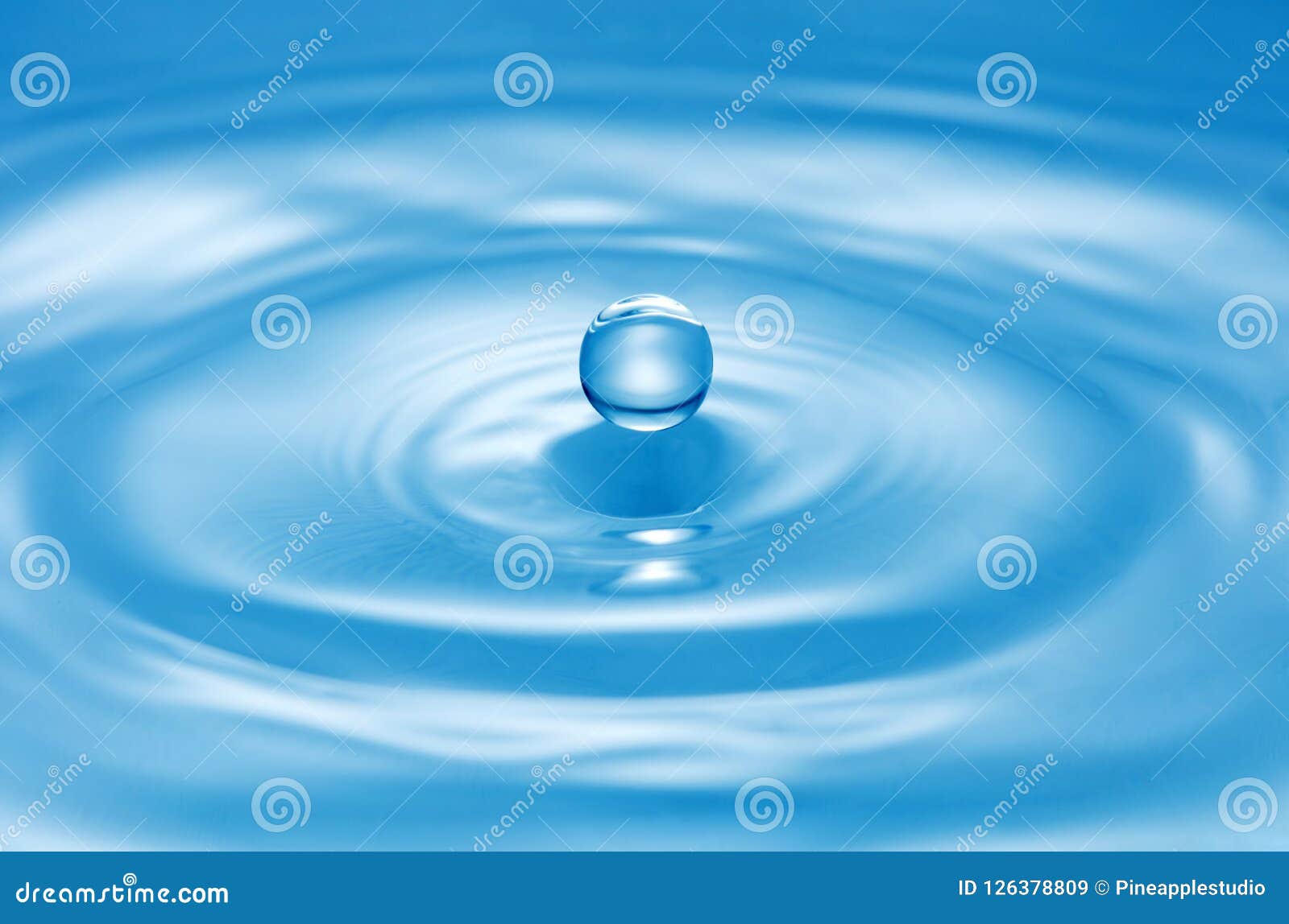 Droplet Splash on Water Surface Stock Image - Image of drop, fresh ...