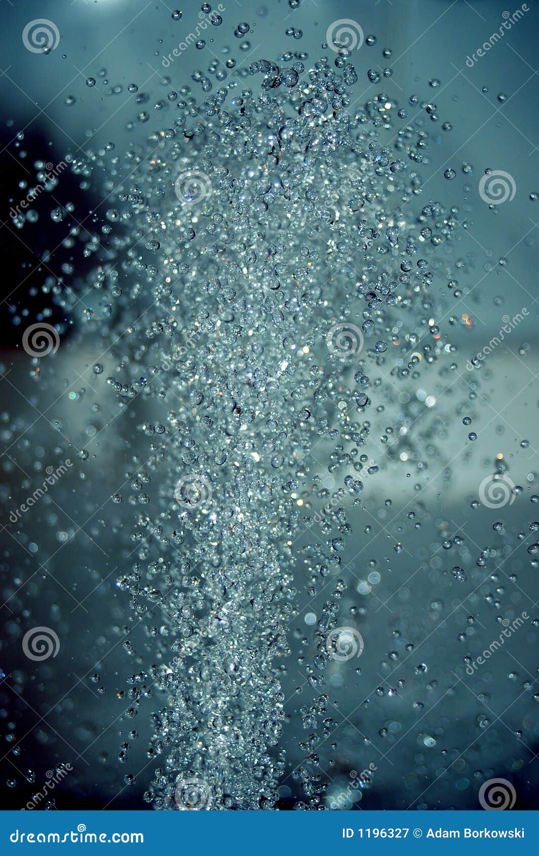 Droplets #3 stock image. Image of bluecolor, bubbles, flowing - 1196327