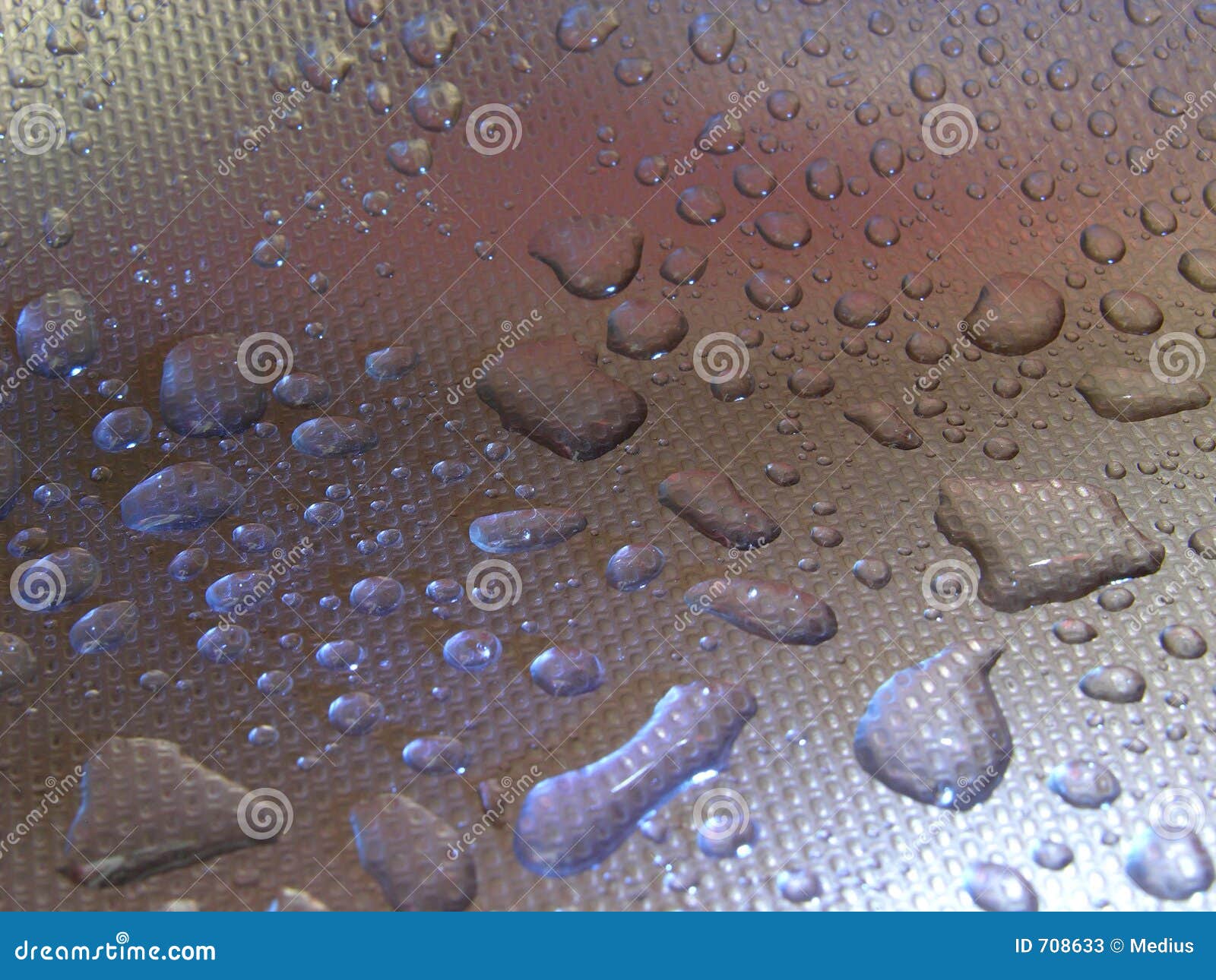 Droplets on metal stock image. Image of tropic, macro, shining - 708633