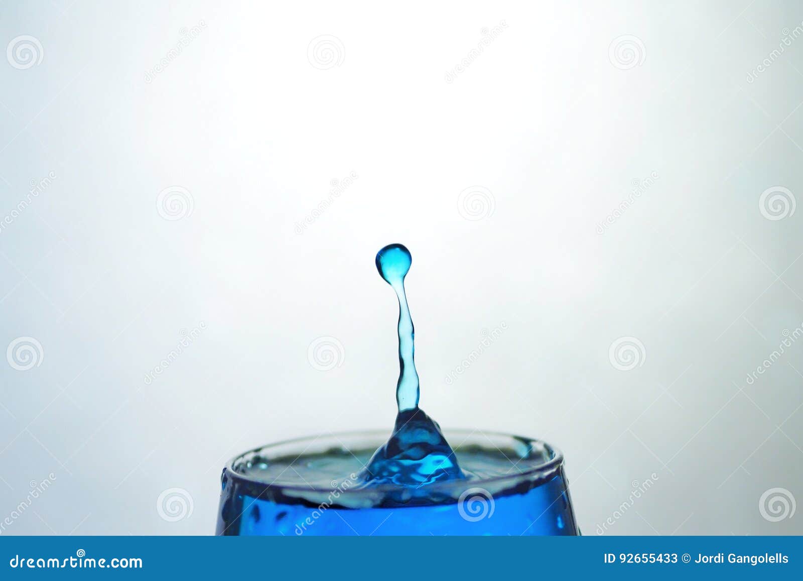 Droplets splash stock image. Image of sphere, droplets - 92655433