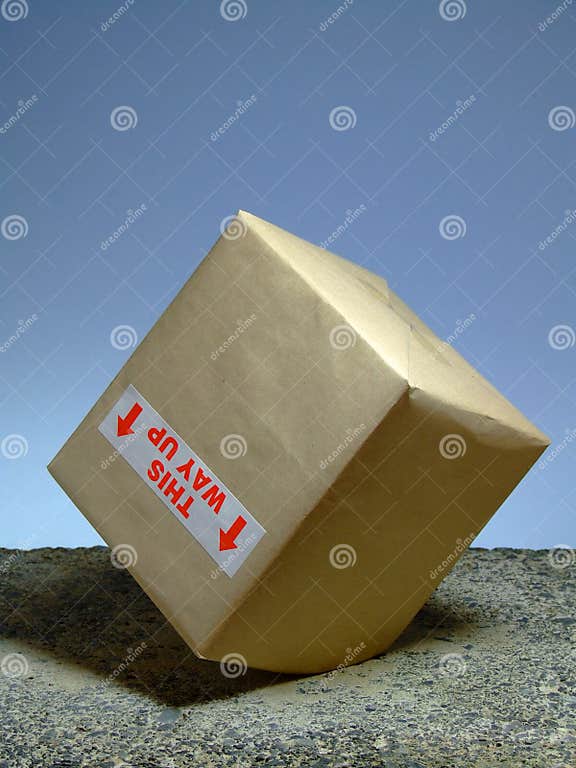 Dropped Package stock photo. Image of incompetence, damaged - 4293454