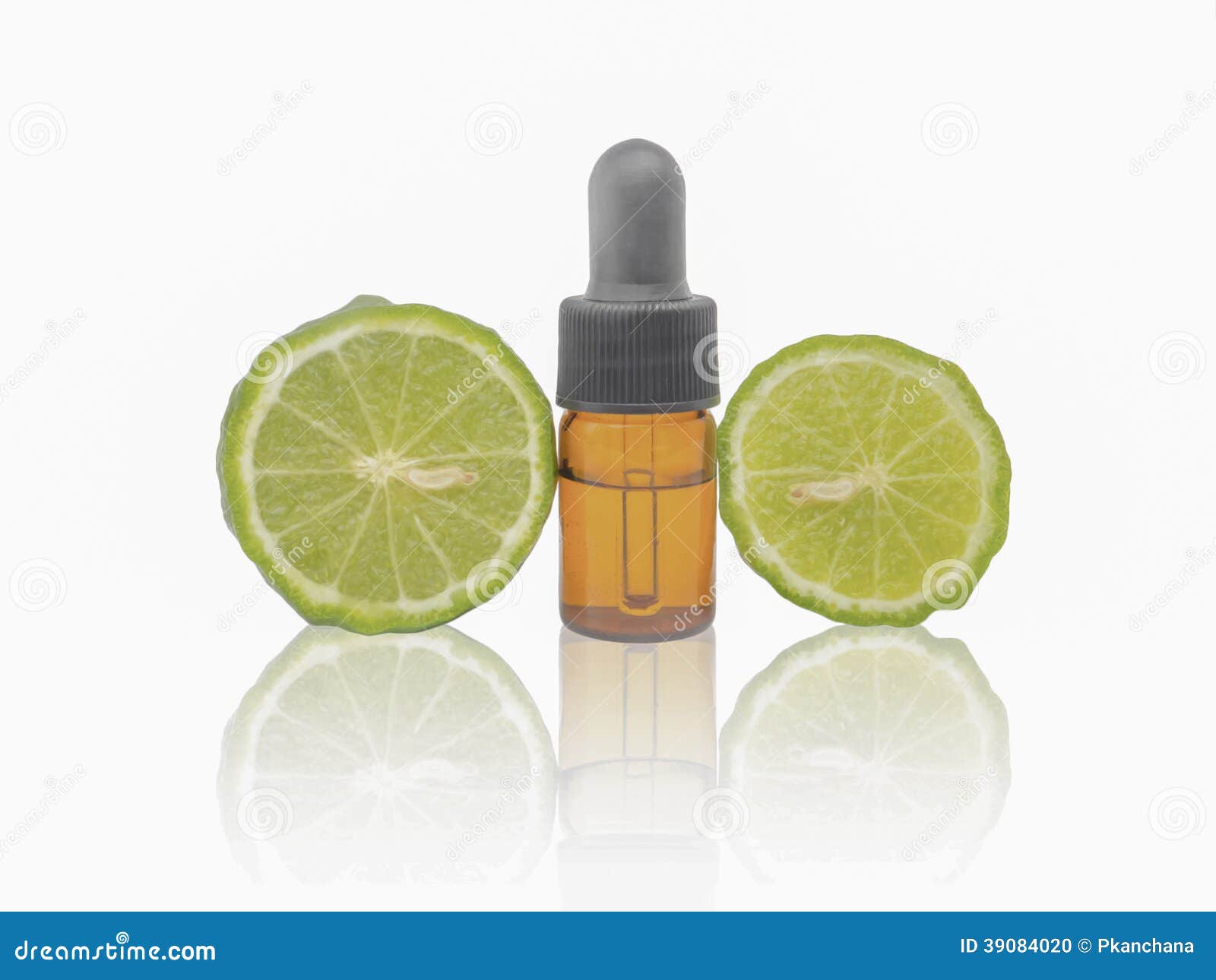 Dropper Bottle with Kaffir Lime Stock Photo - Image of drug, healthy ...