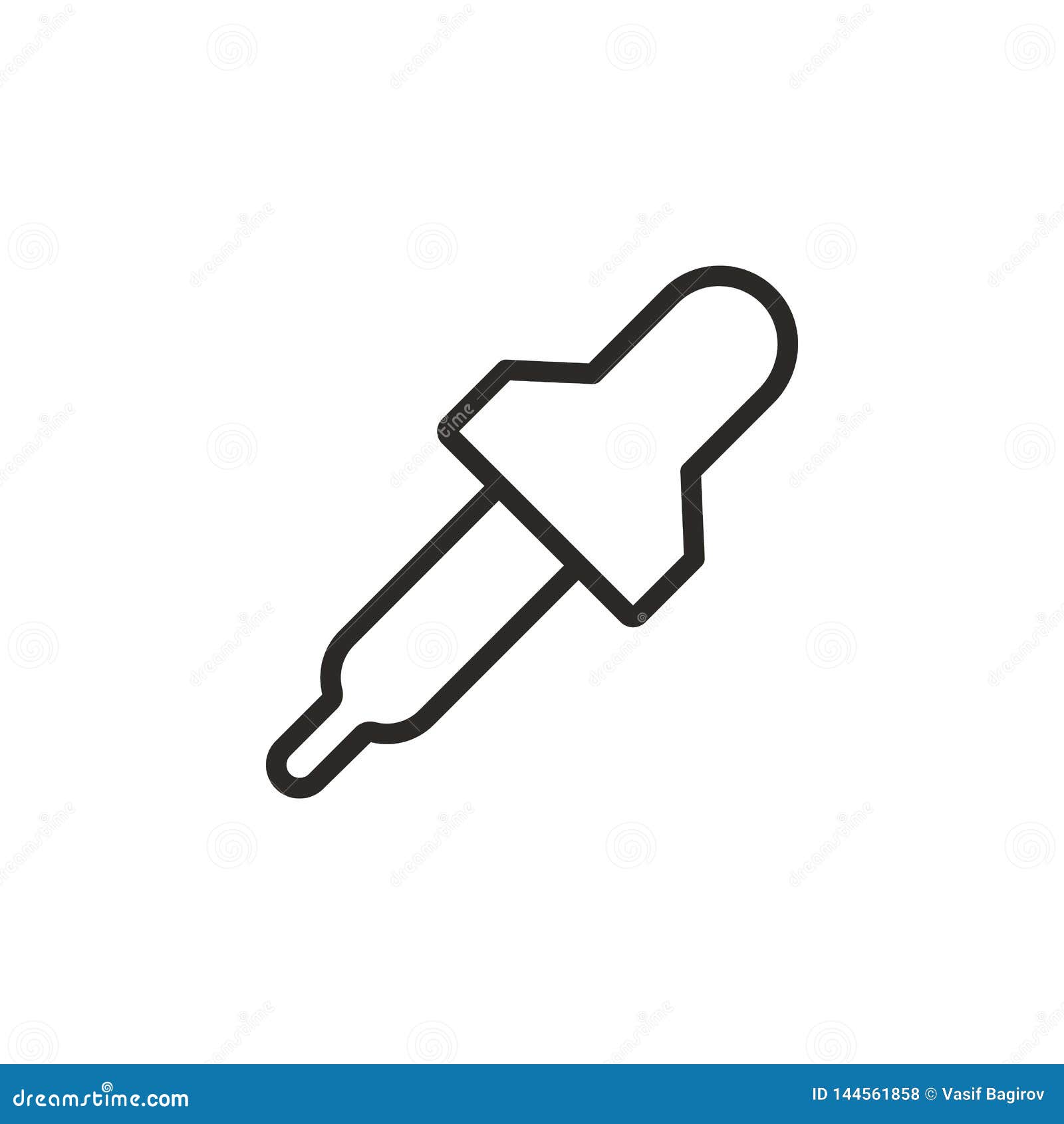 Dropper Eyedropper Vector Icon Element Of Design Tool For Mobile Concept And Web Apps Vector