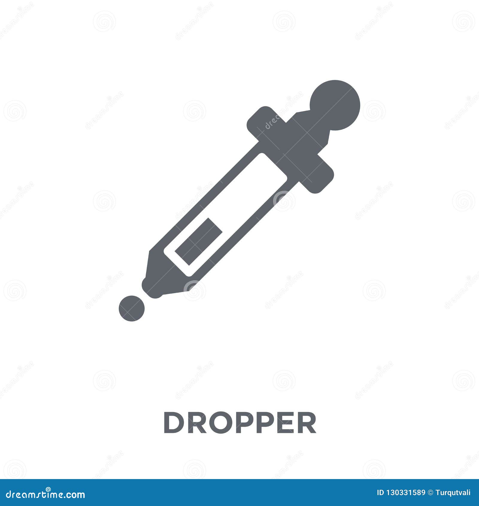 Dropper Icon From Collection. Stock Vector - Illustration of sign ...