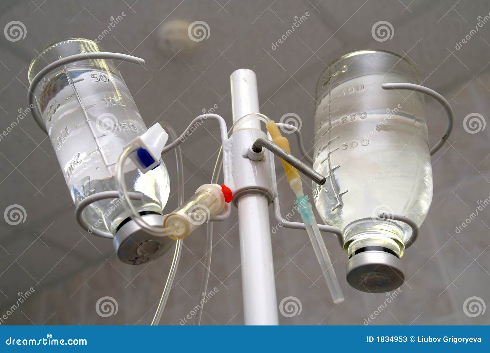 The Dropper for Intravenous Injection Stock Image - Image of vein ...