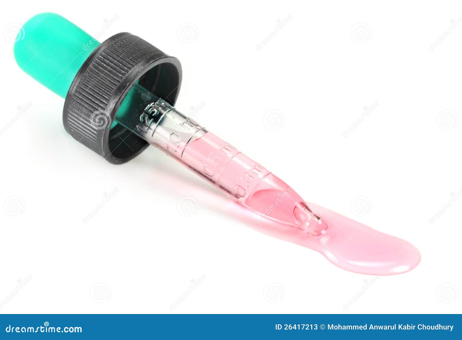 Dropper with pink syrup stock image. Image of safe, drop - 26417213