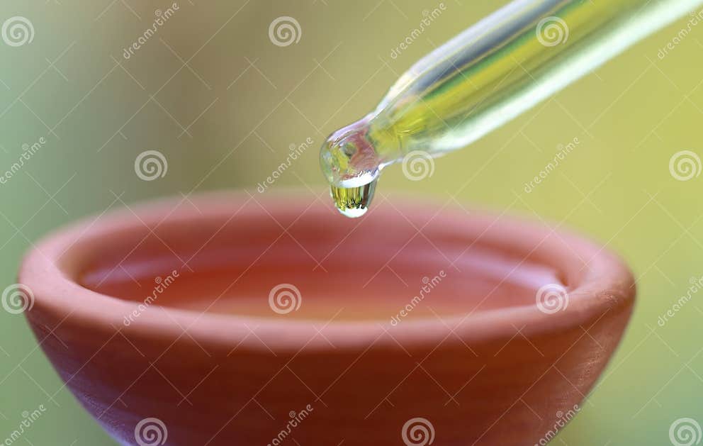 Dropper with pottery stock photo. Image of homeopathy - 36082108