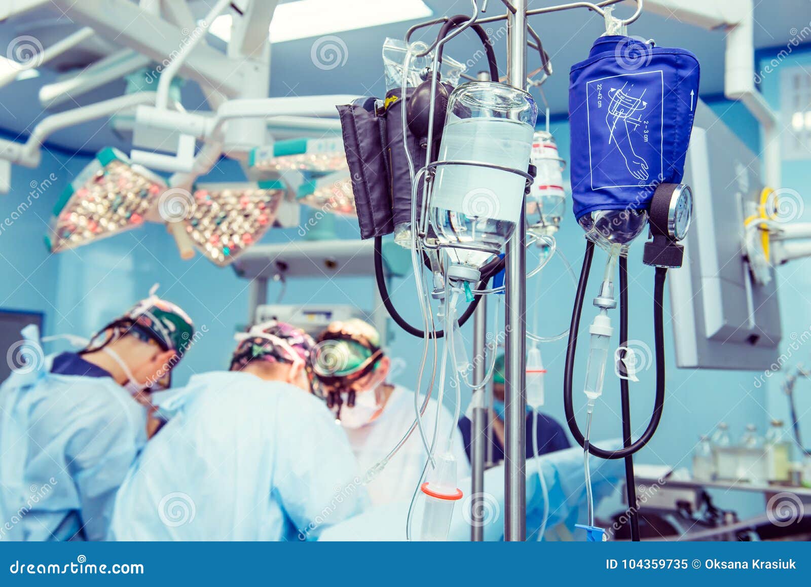 Dropper System in the Operating Room during Surgical Operation in ...