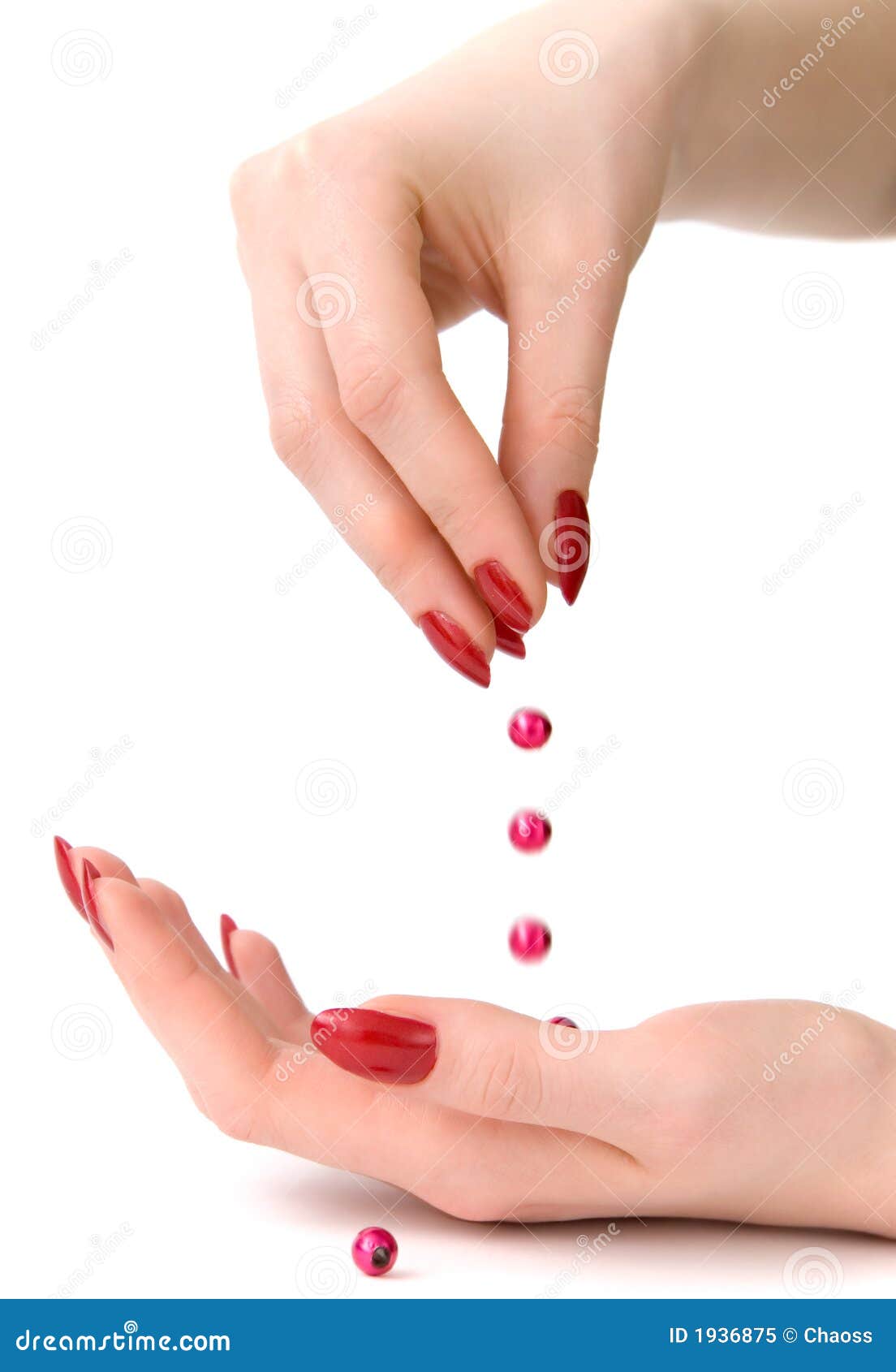 Dropping beads stock image. Image of skin, female, drop - 1936875