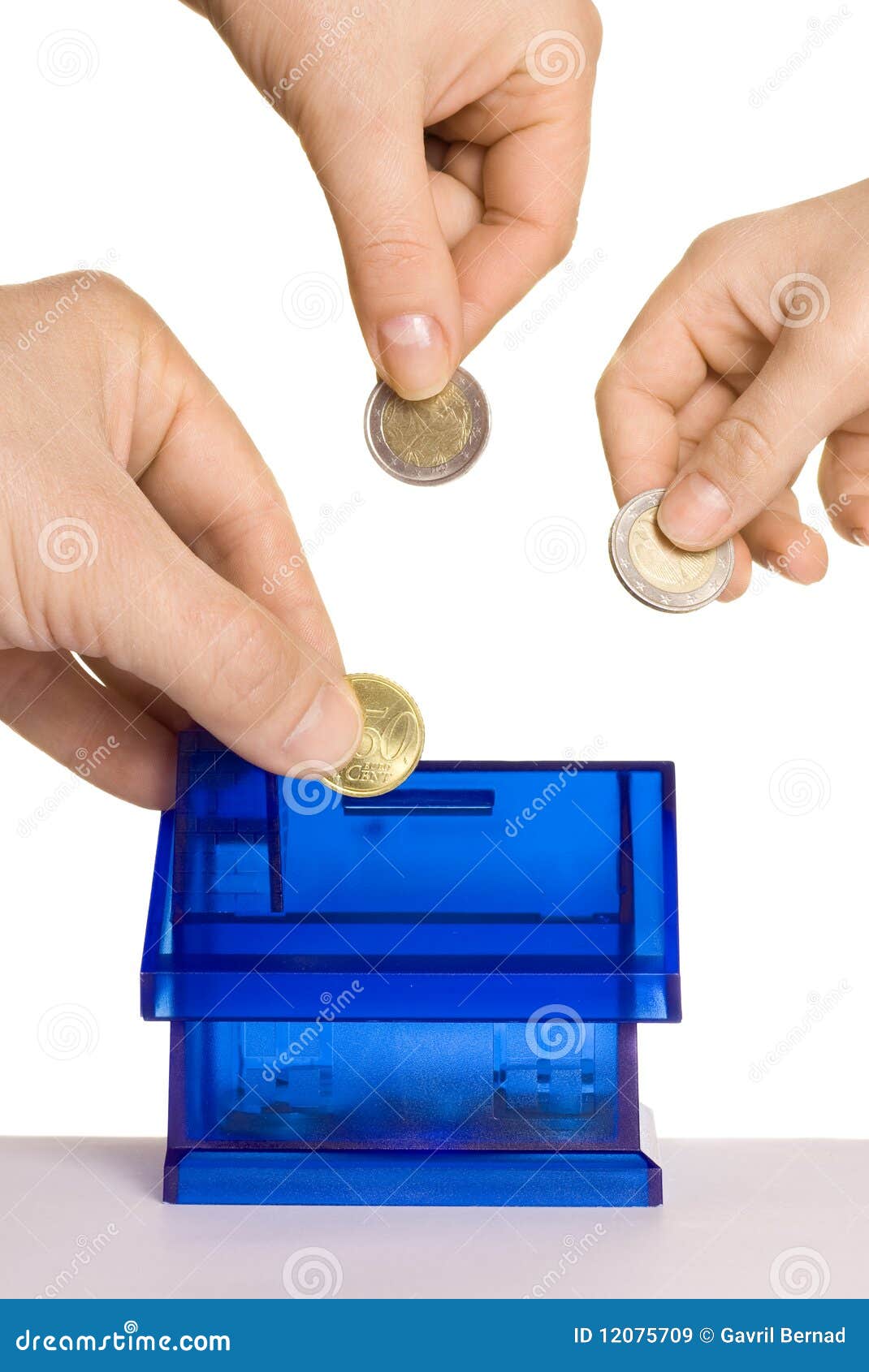 Dropping coins stock image. Image of symbol, hand, metal - 12075709